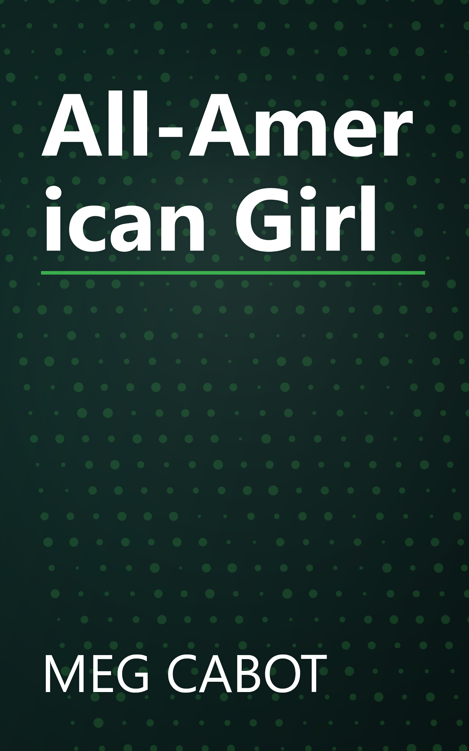 All-American Girl book cover