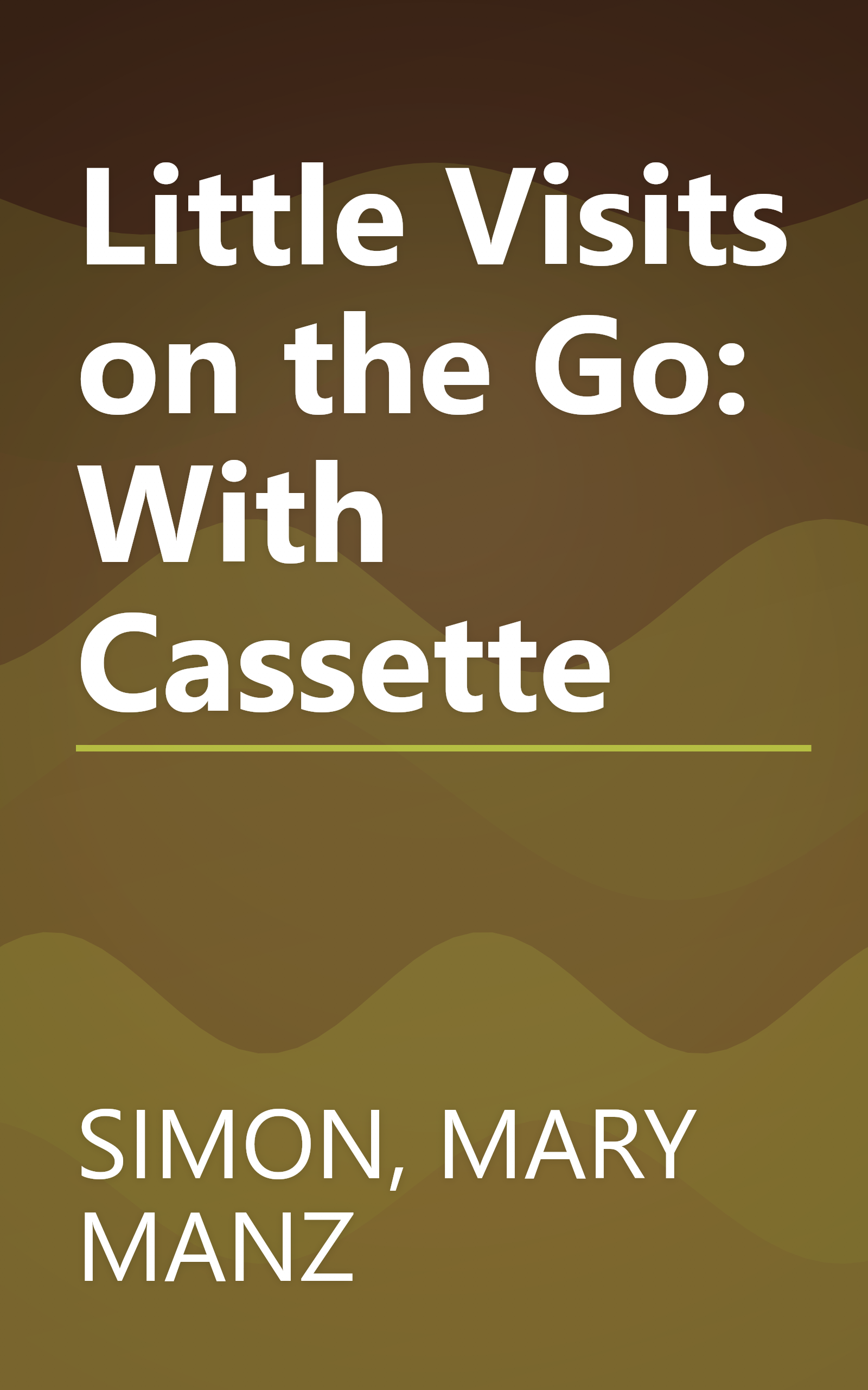 Little Visits on the Go: With Cassette book cover