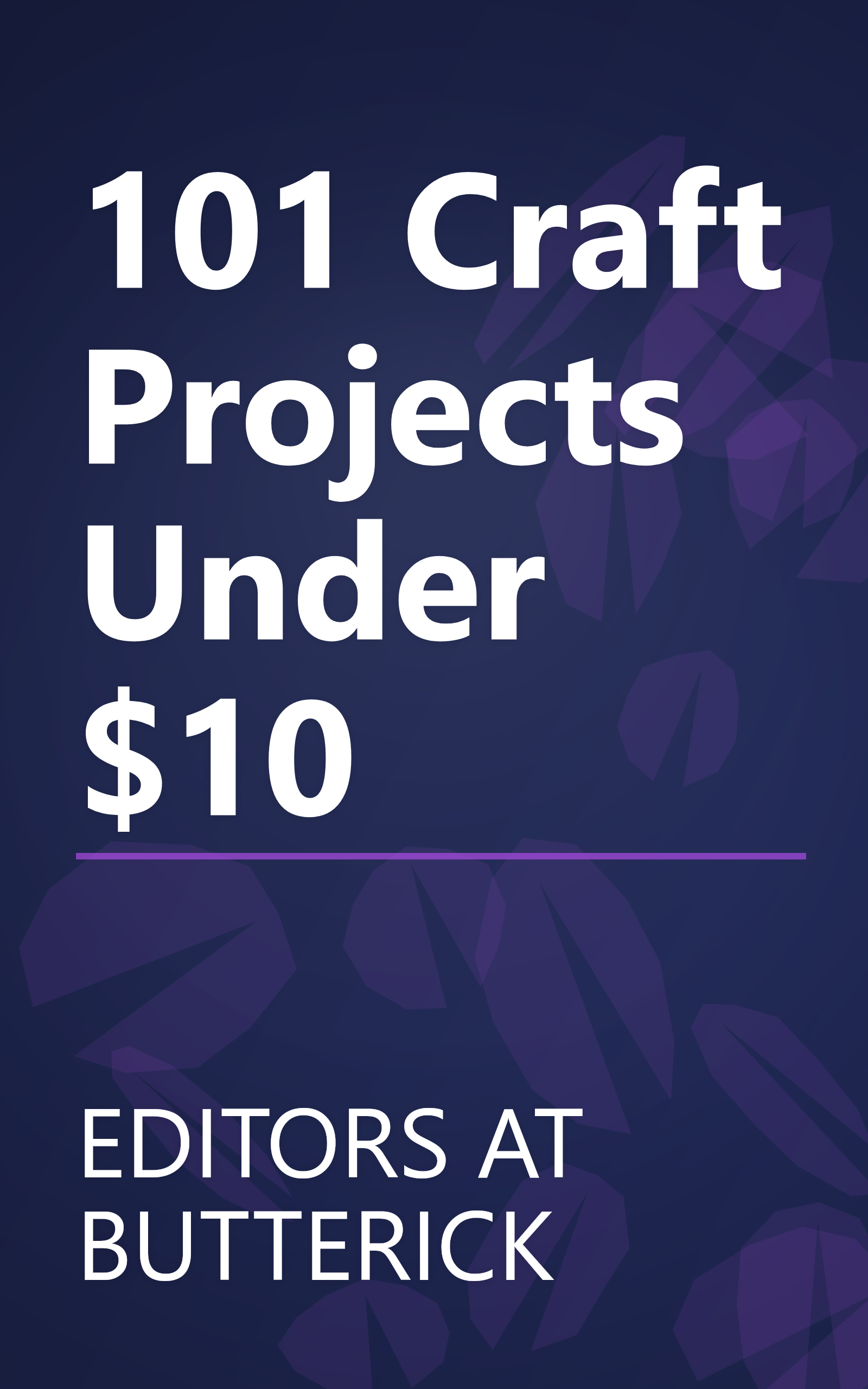 101 Craft Projects Under $10 book cover