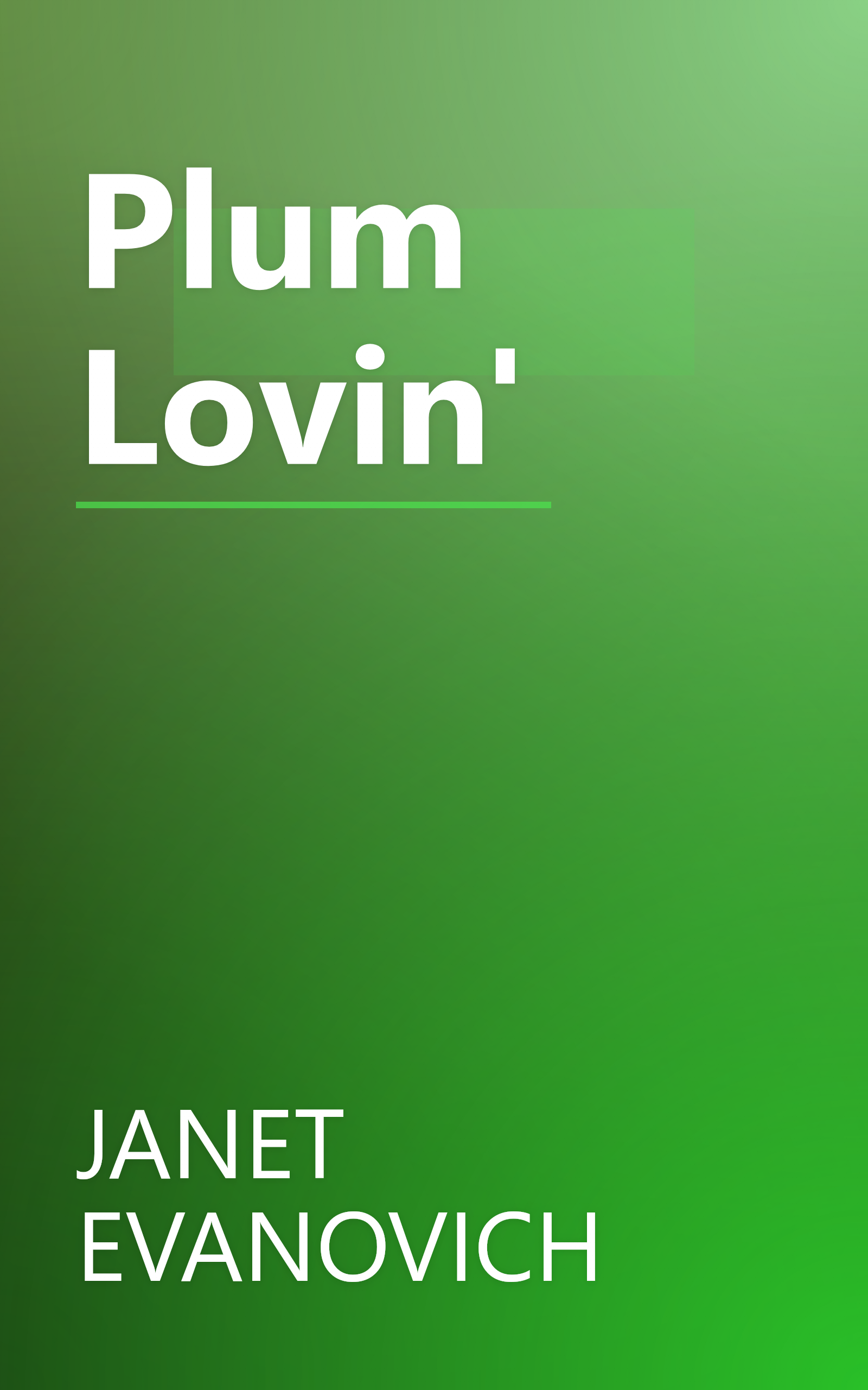 Plum Lovin' book cover