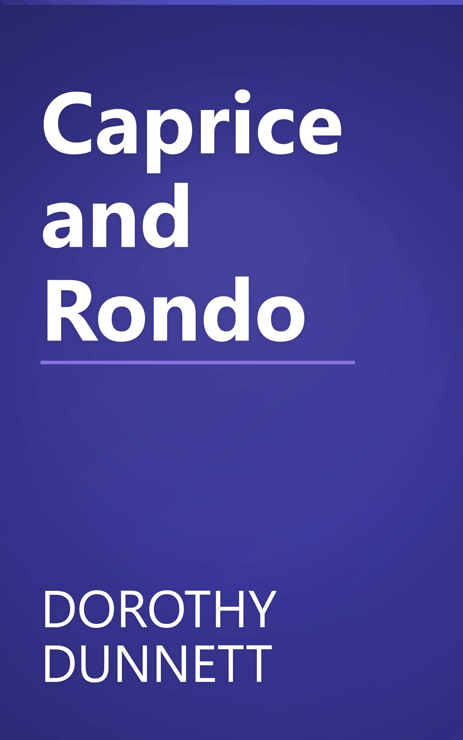 Caprice and Rondo book cover