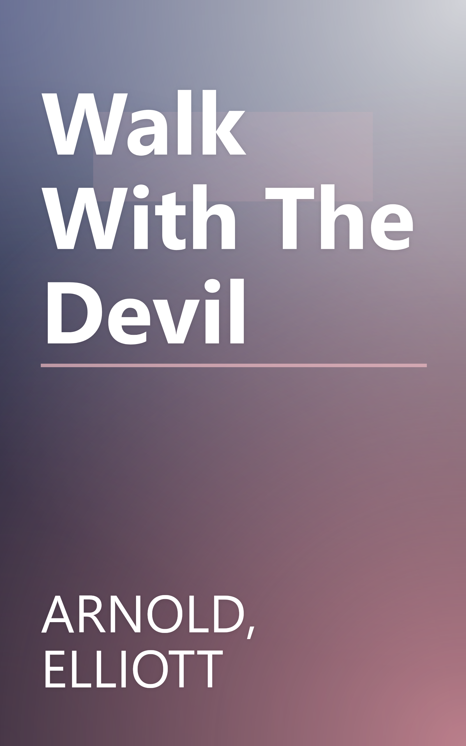 Walk With The Devil book cover