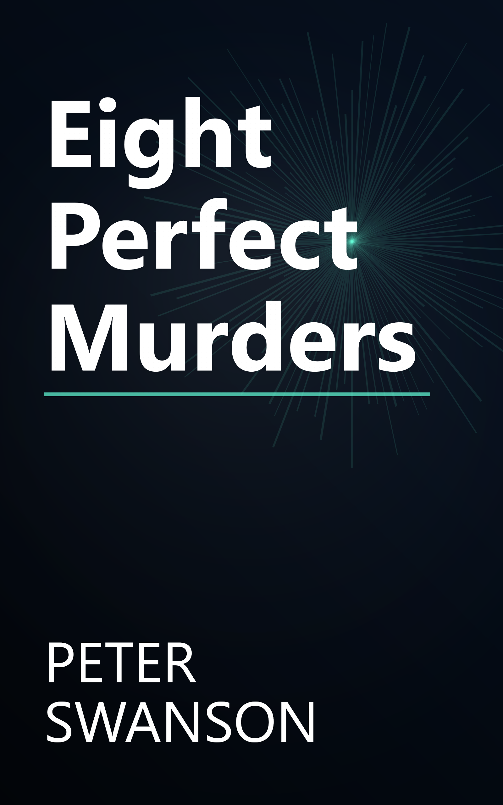 Eight Perfect Murders book cover