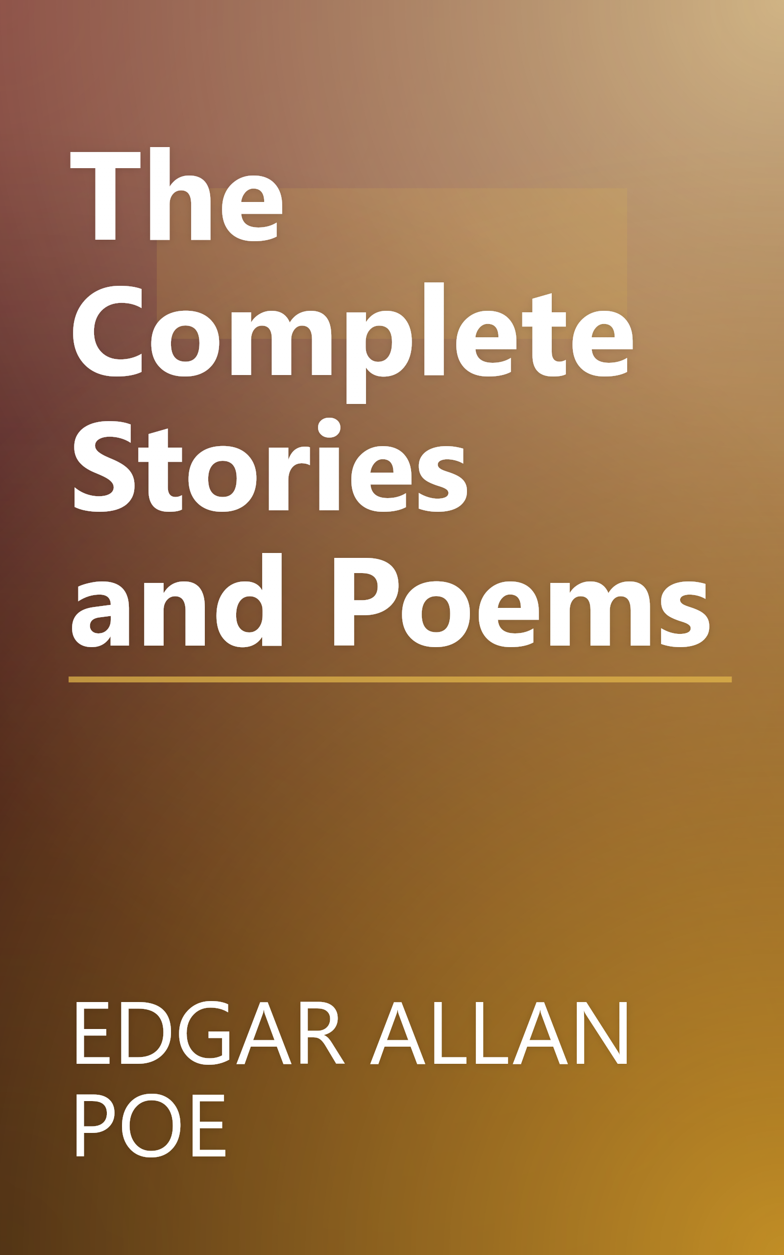 The Complete Stories and Poems book cover