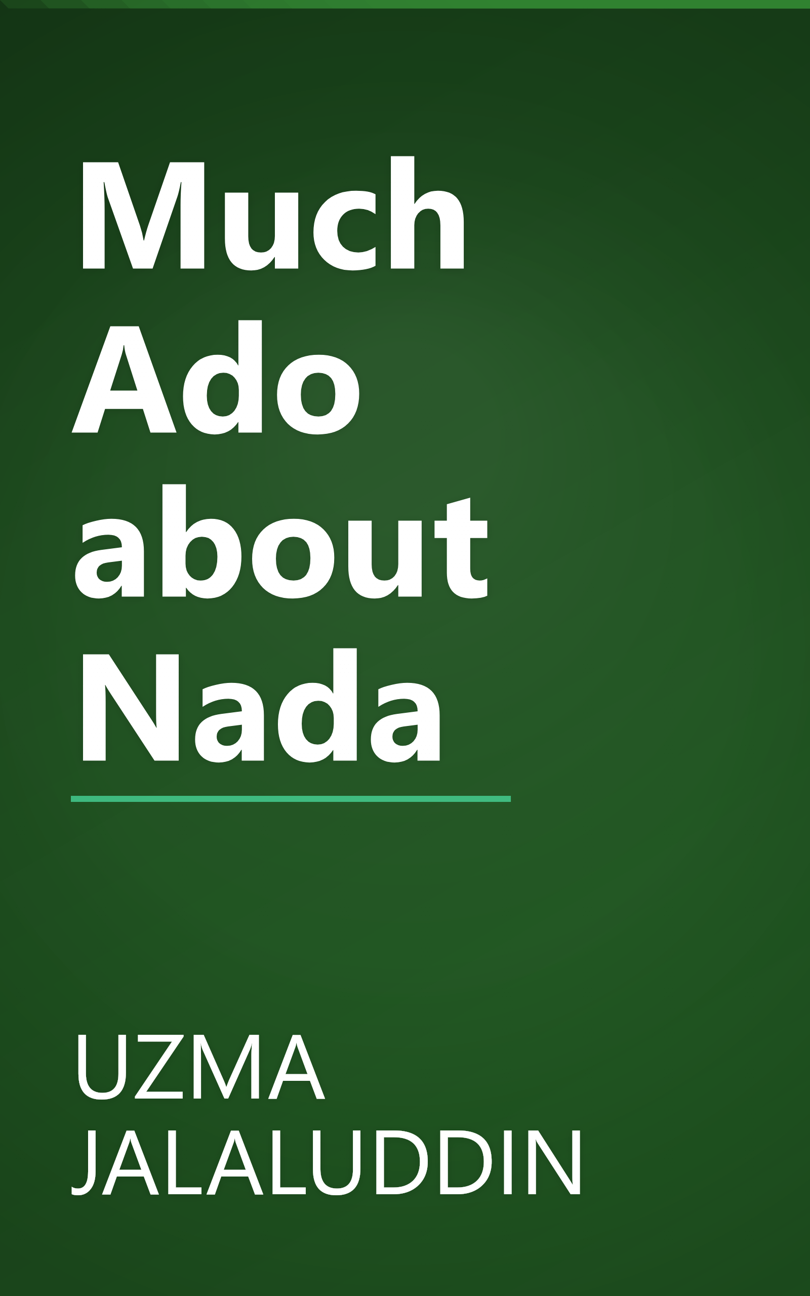 Much Ado about Nada book cover