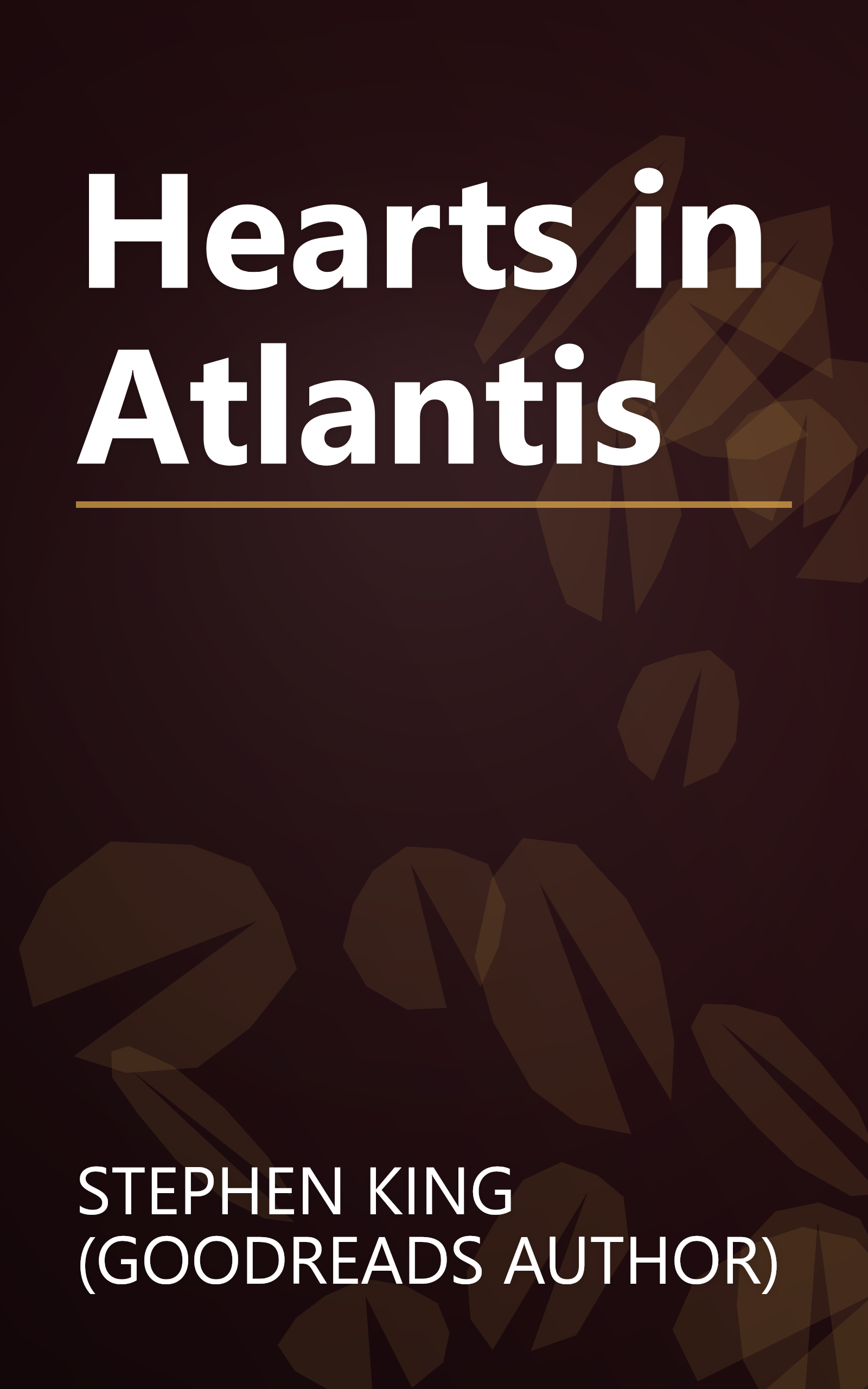 Hearts in Atlantis book cover
