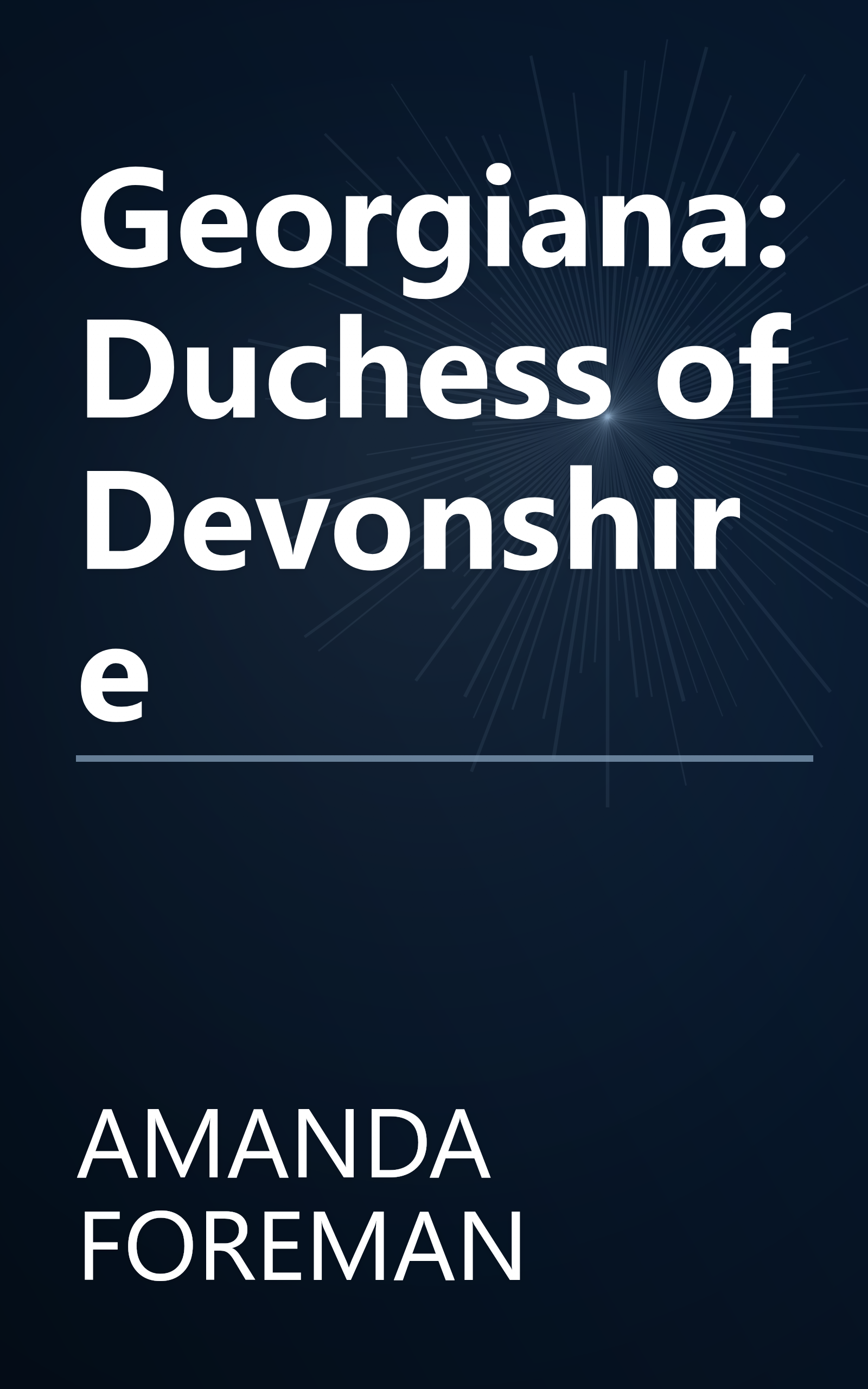 Georgiana: Duchess of Devonshire book cover