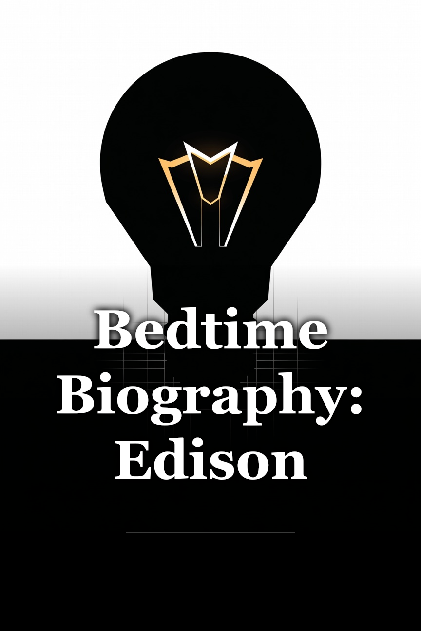 Bedtime Biography: Edison book cover