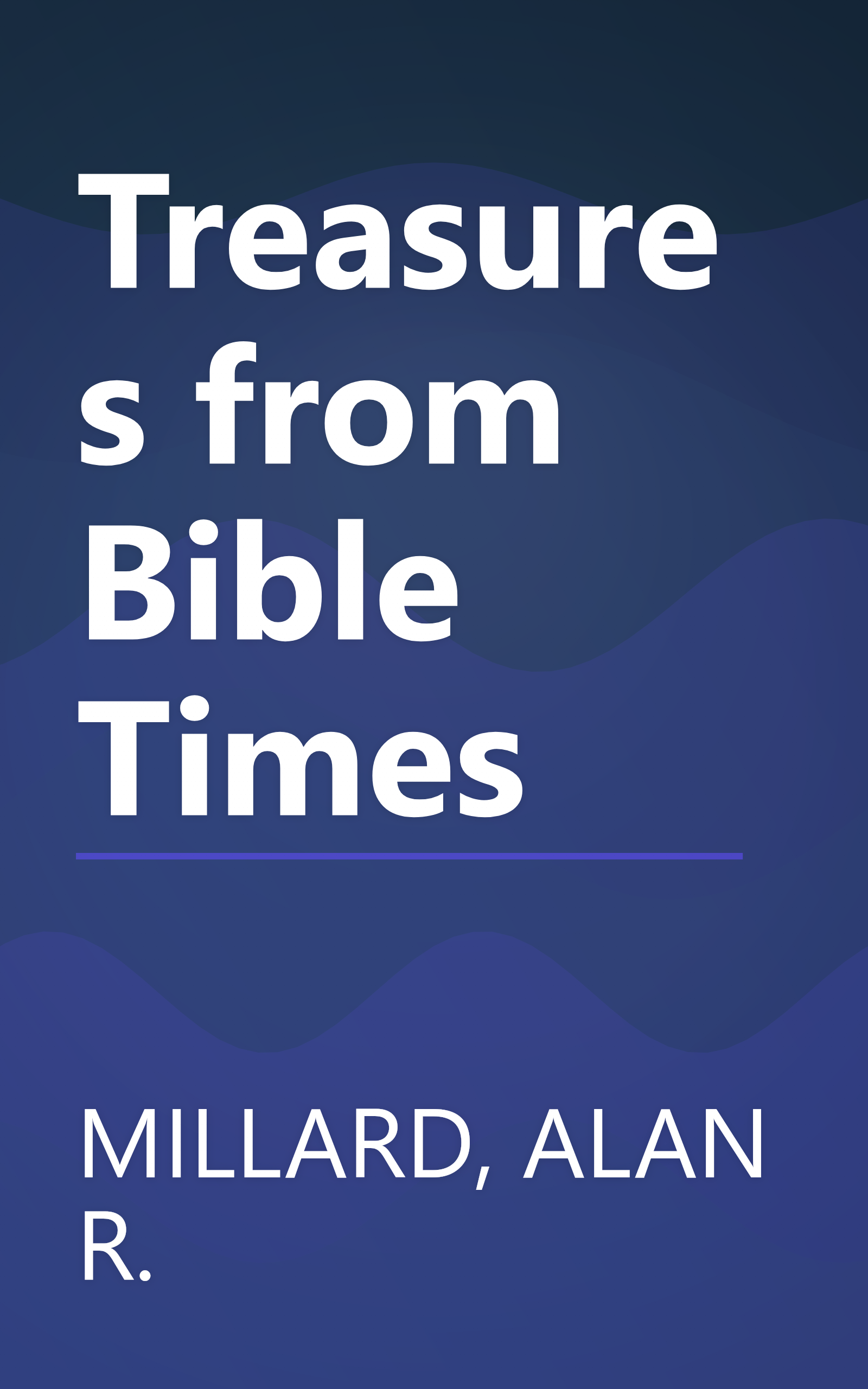 Treasures from Bible Times book cover