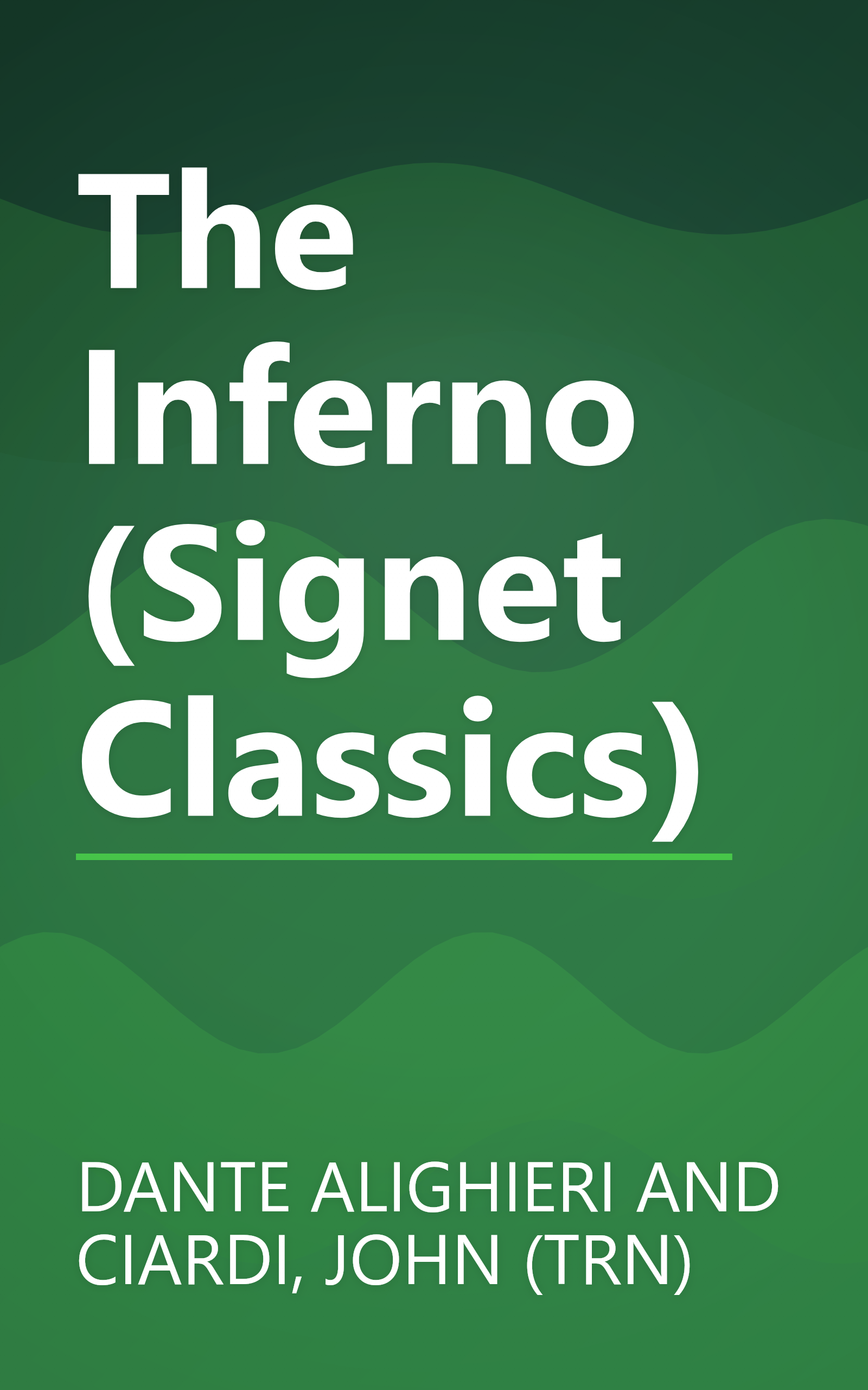 The Inferno (Signet Classics) book cover