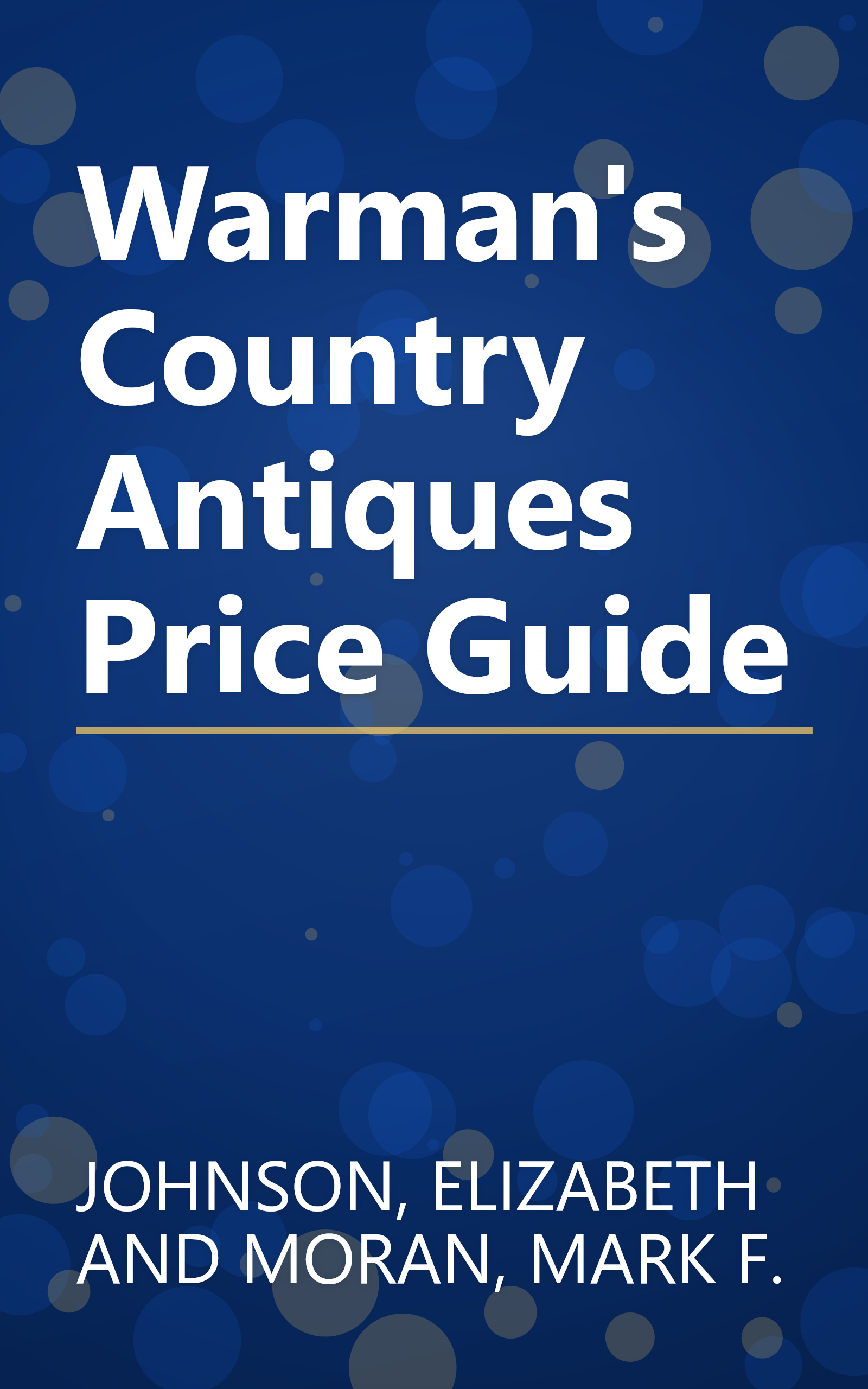 Warman's Country Antiques Price Guide book cover
