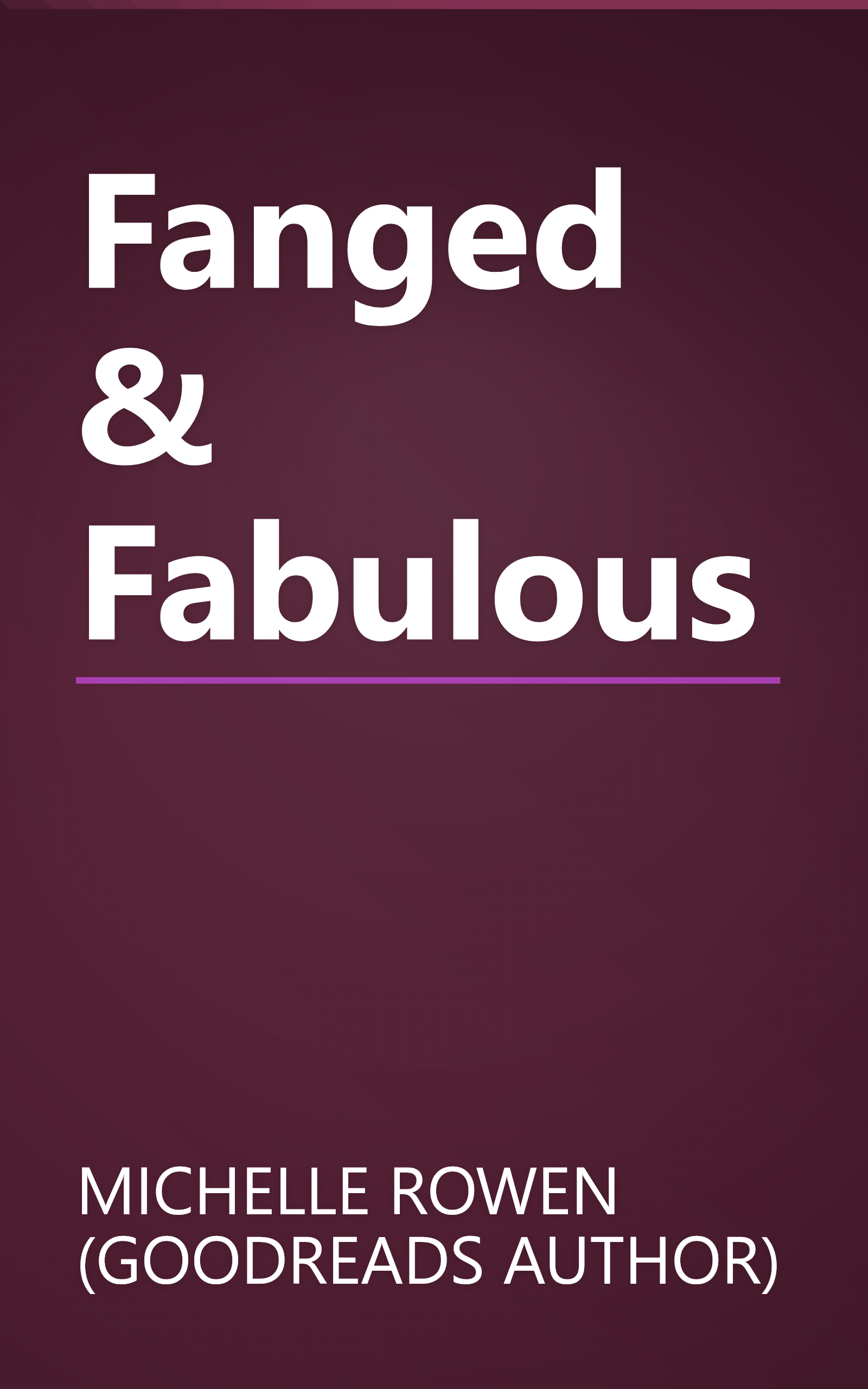Fanged & Fabulous book cover