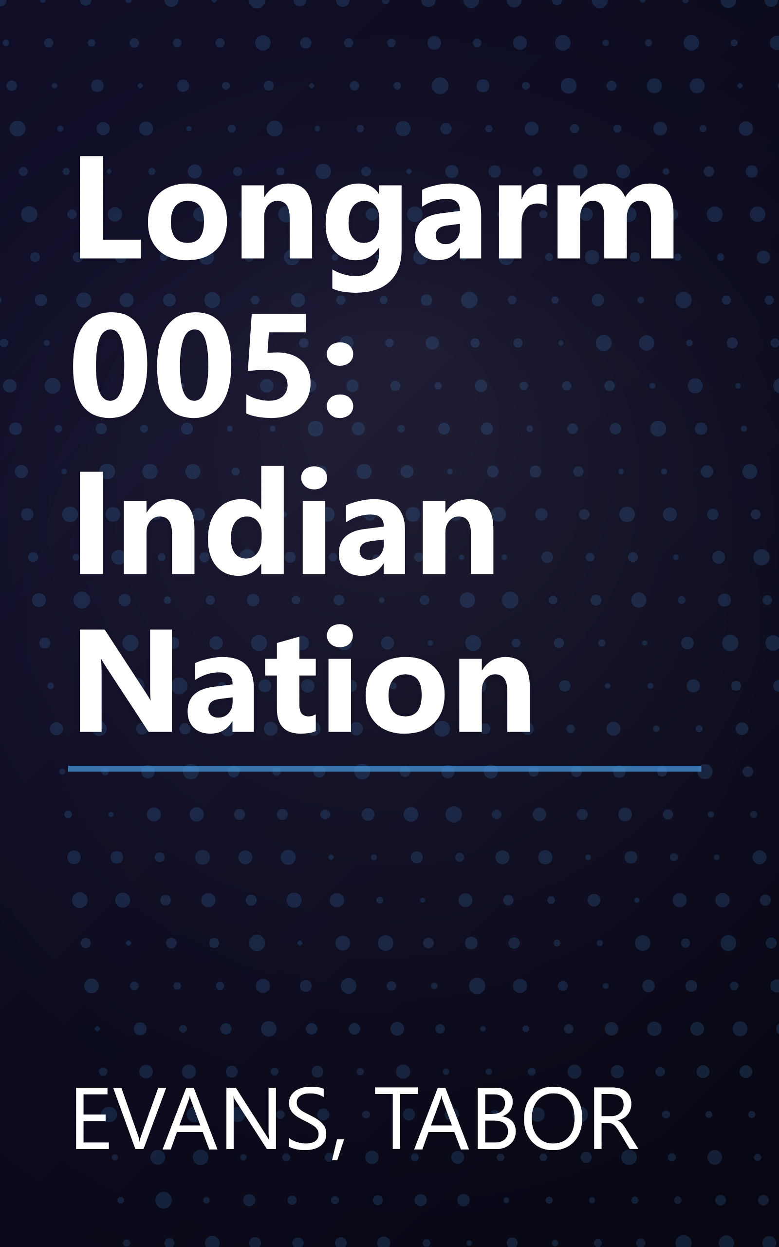 Longarm 005: Indian Nation book cover