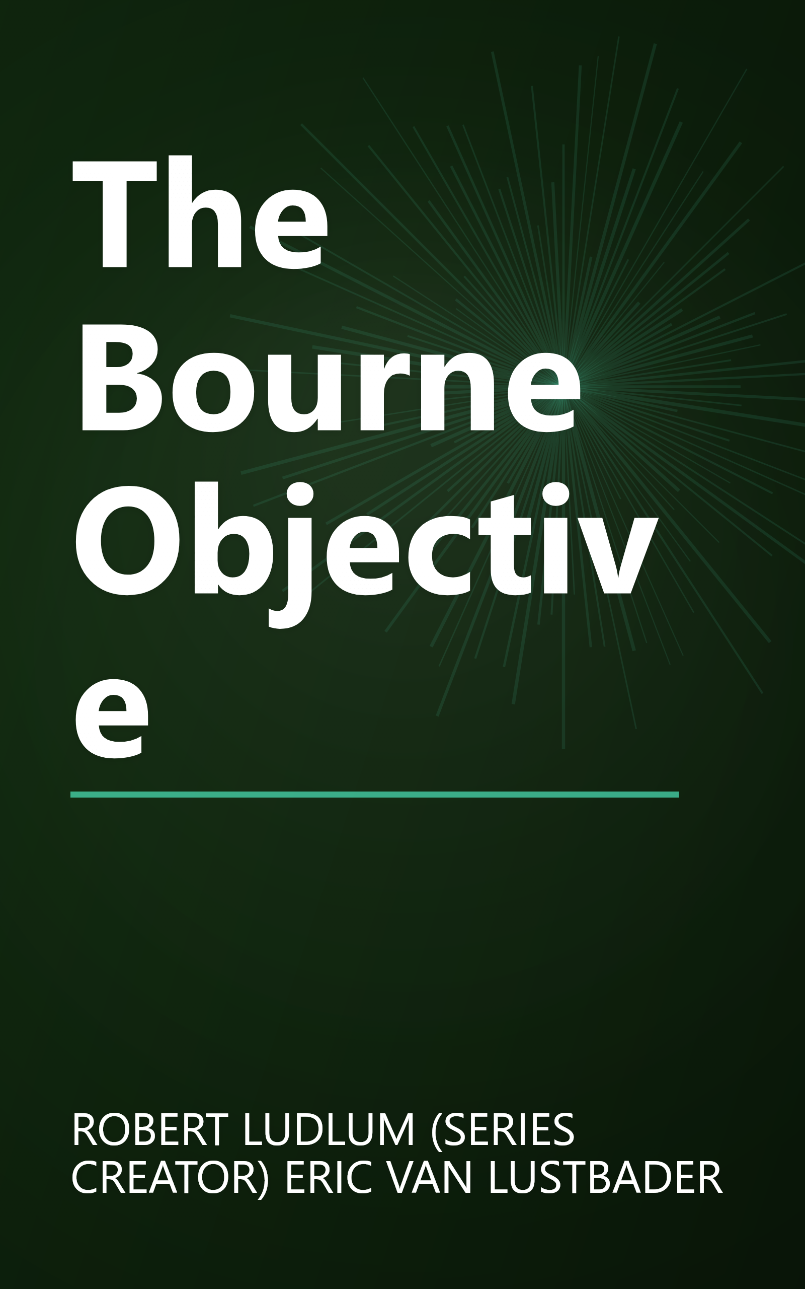 The Bourne Objective book cover