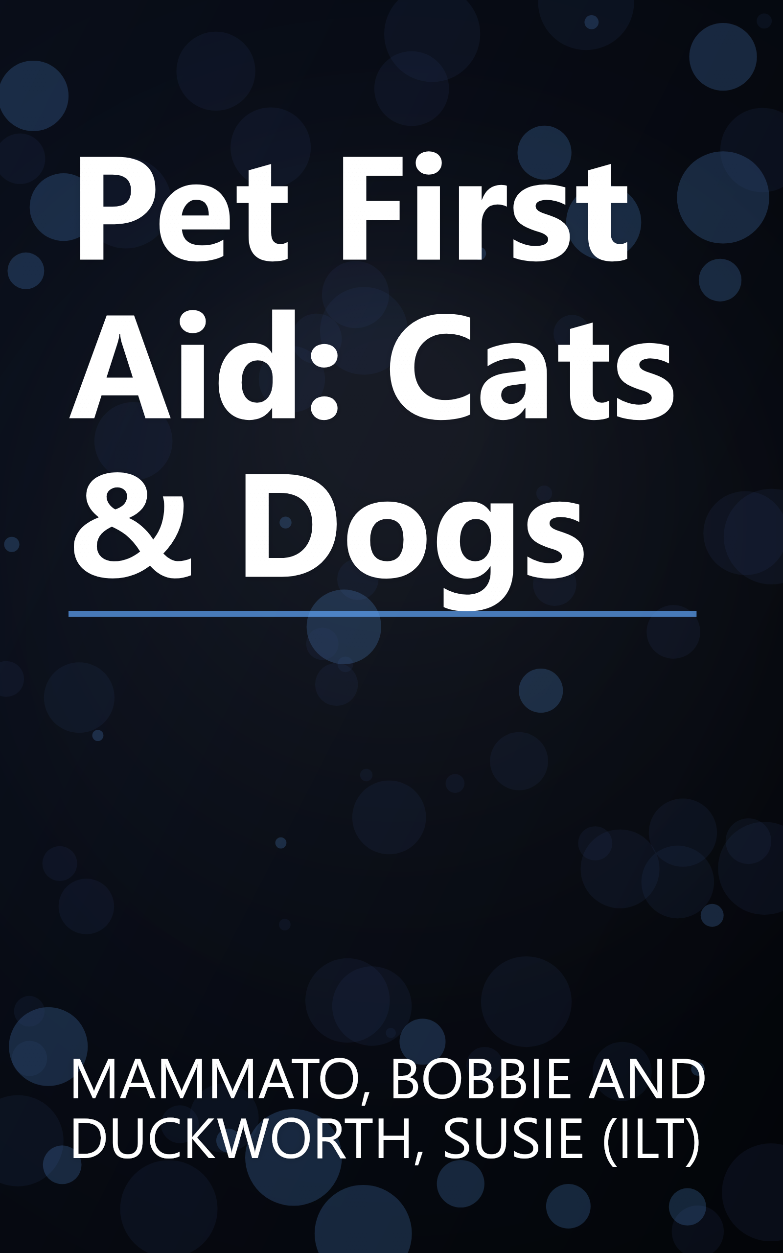 Pet First Aid: Cats & Dogs book cover