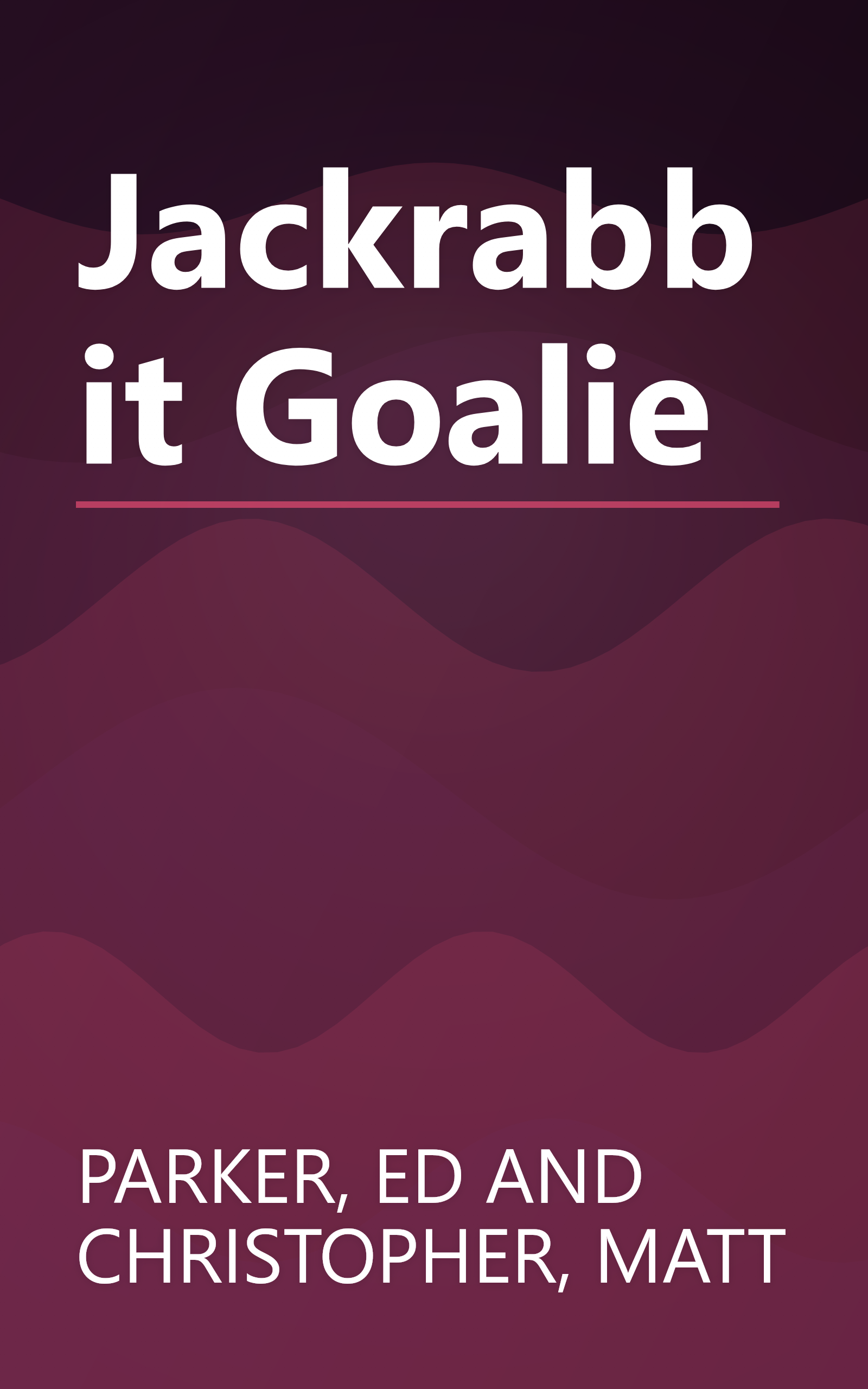 Jackrabbit Goalie book cover