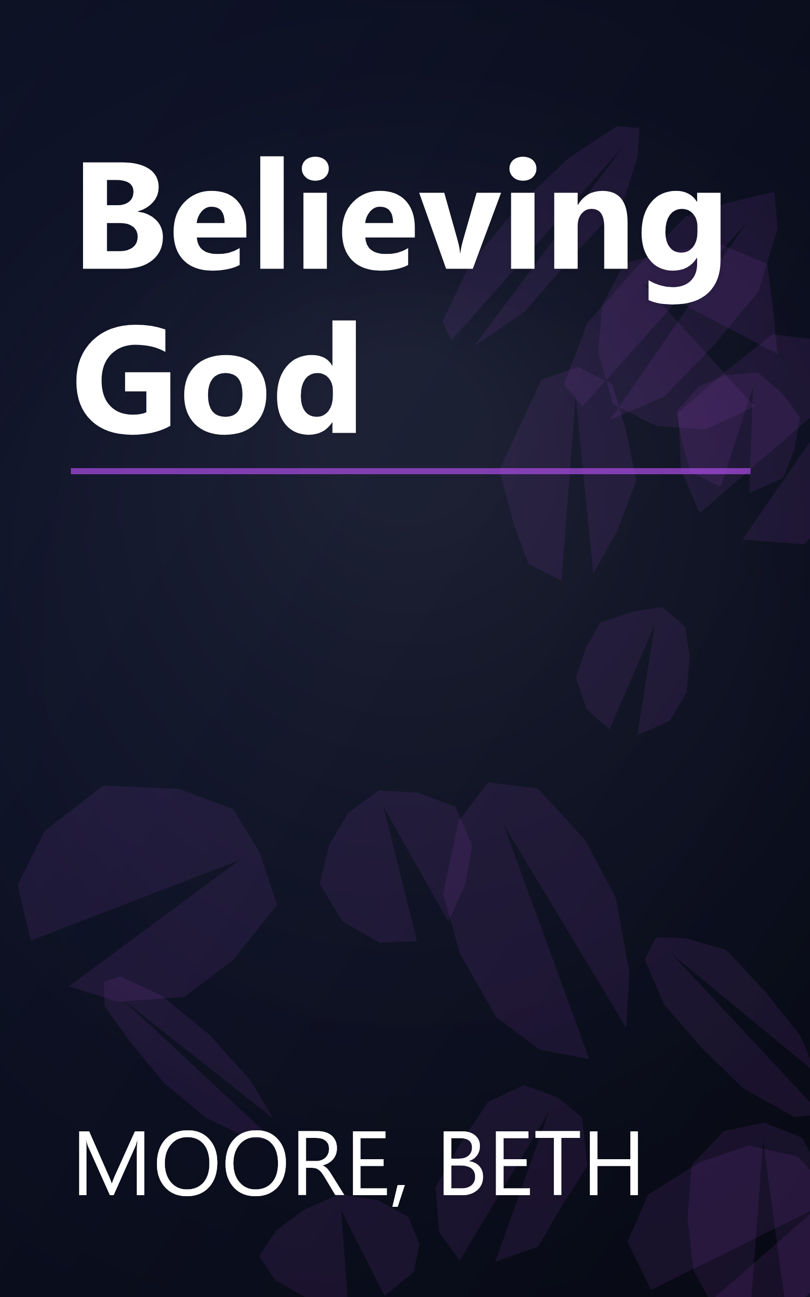 Believing God book cover