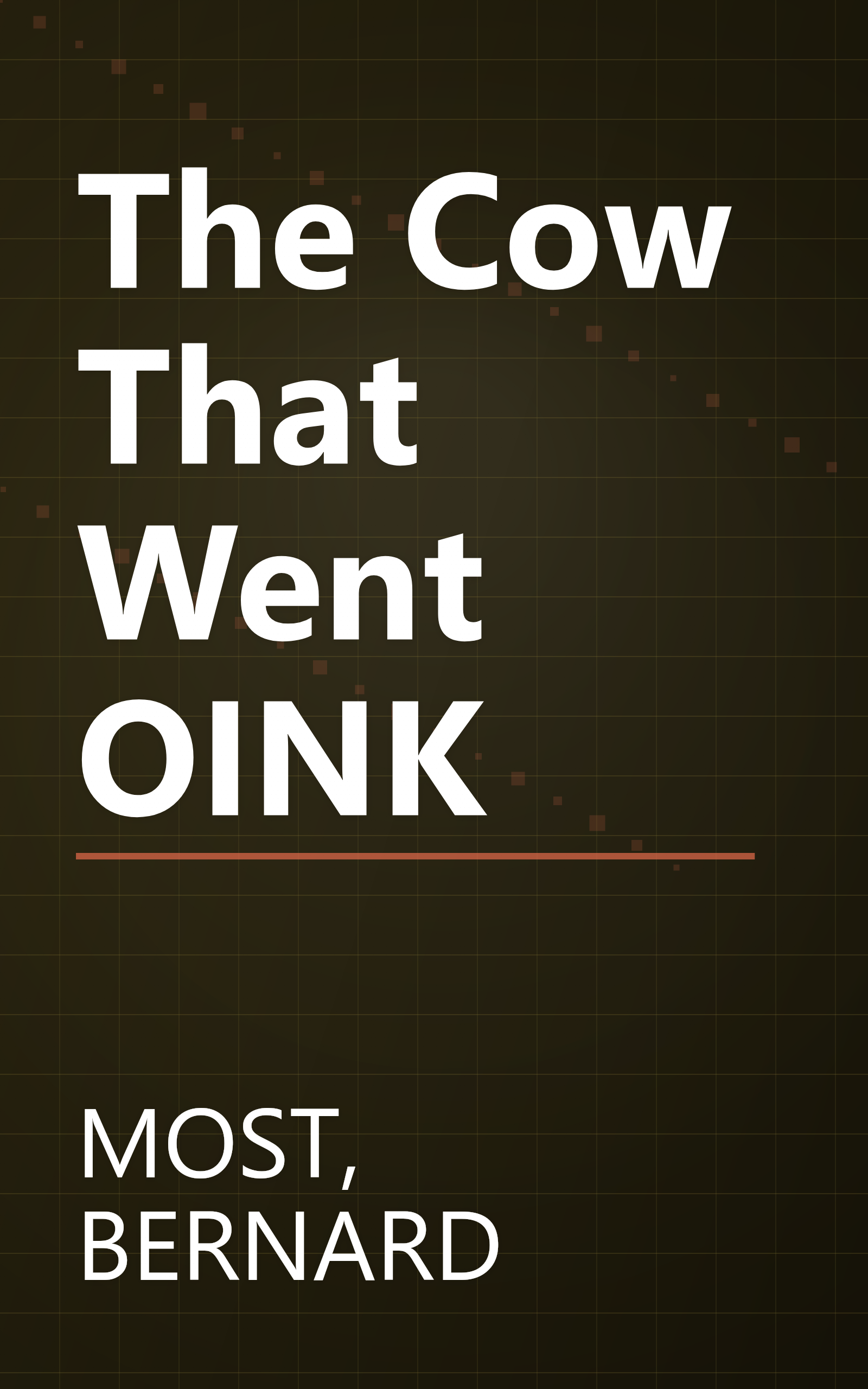 The Cow That Went OINK book cover