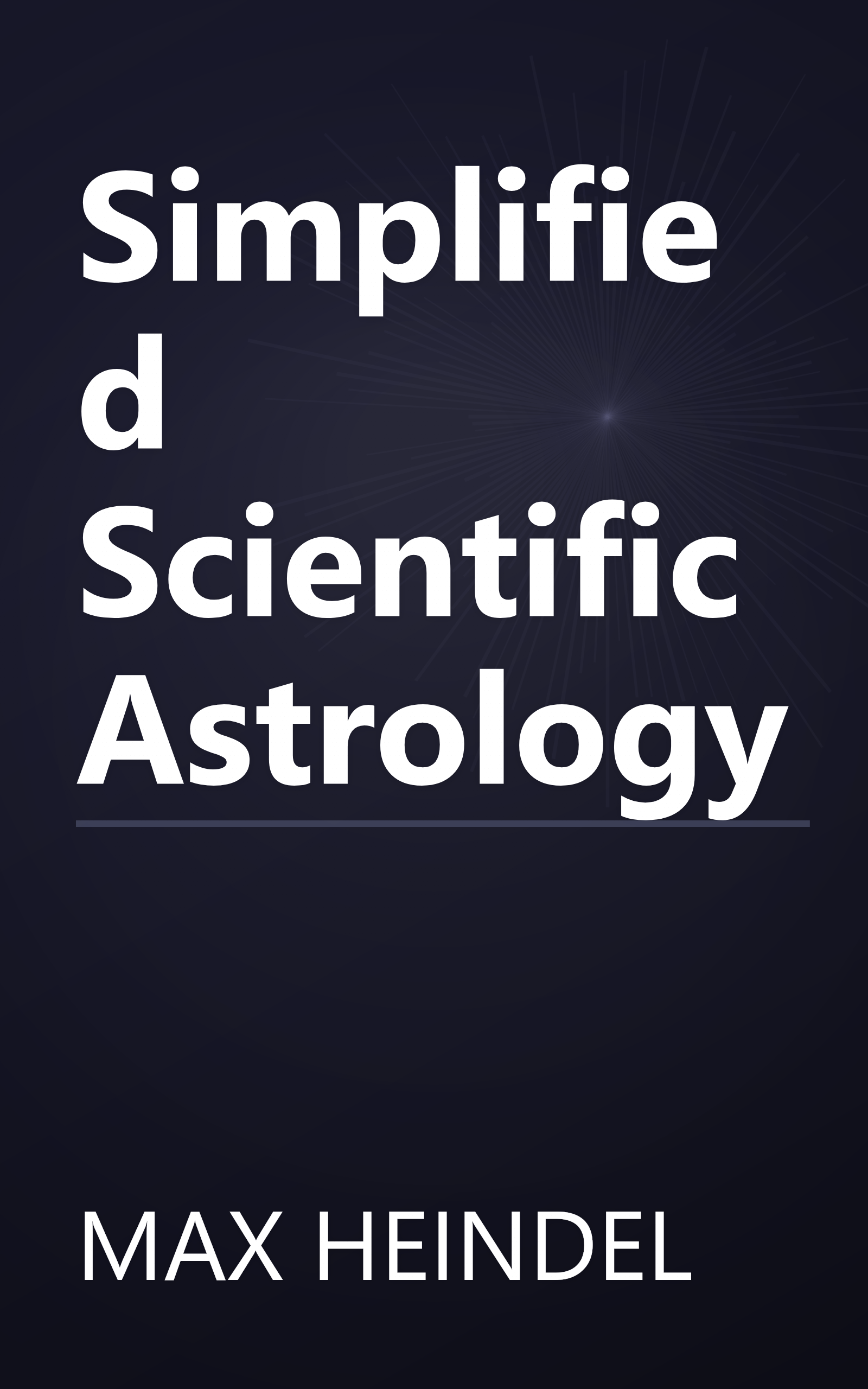 Simplified Scientific Astrology book cover