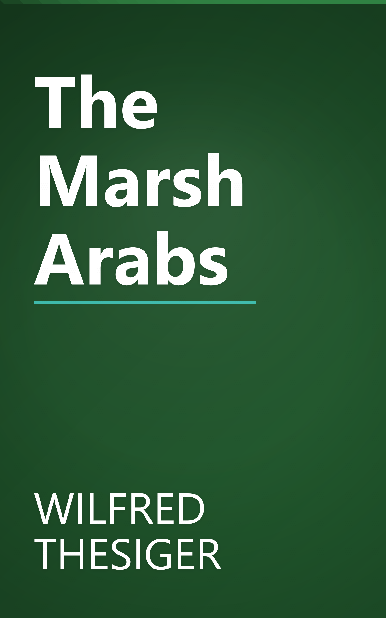 The Marsh Arabs book cover