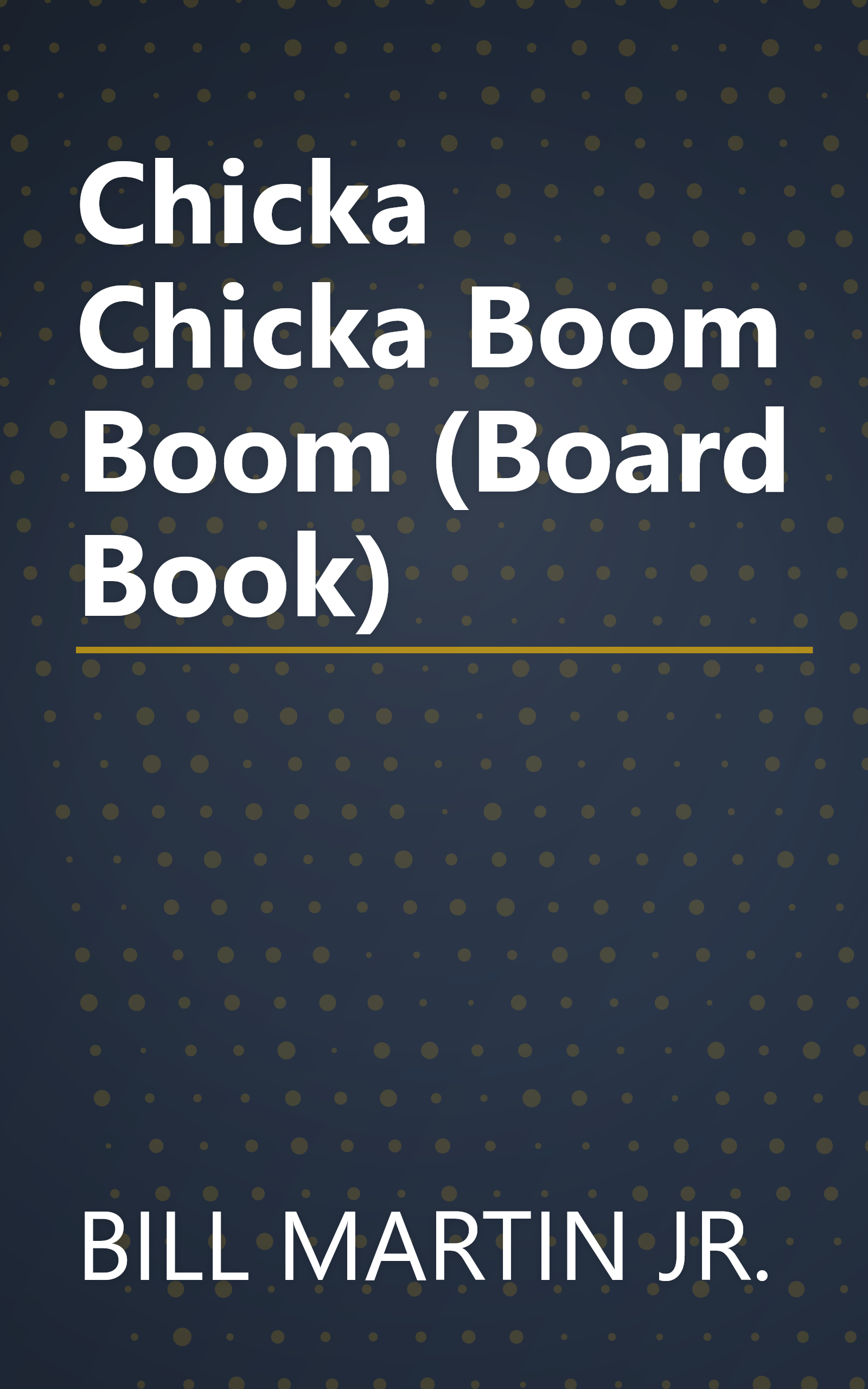 Chicka Chicka Boom Boom (Board Book) book cover