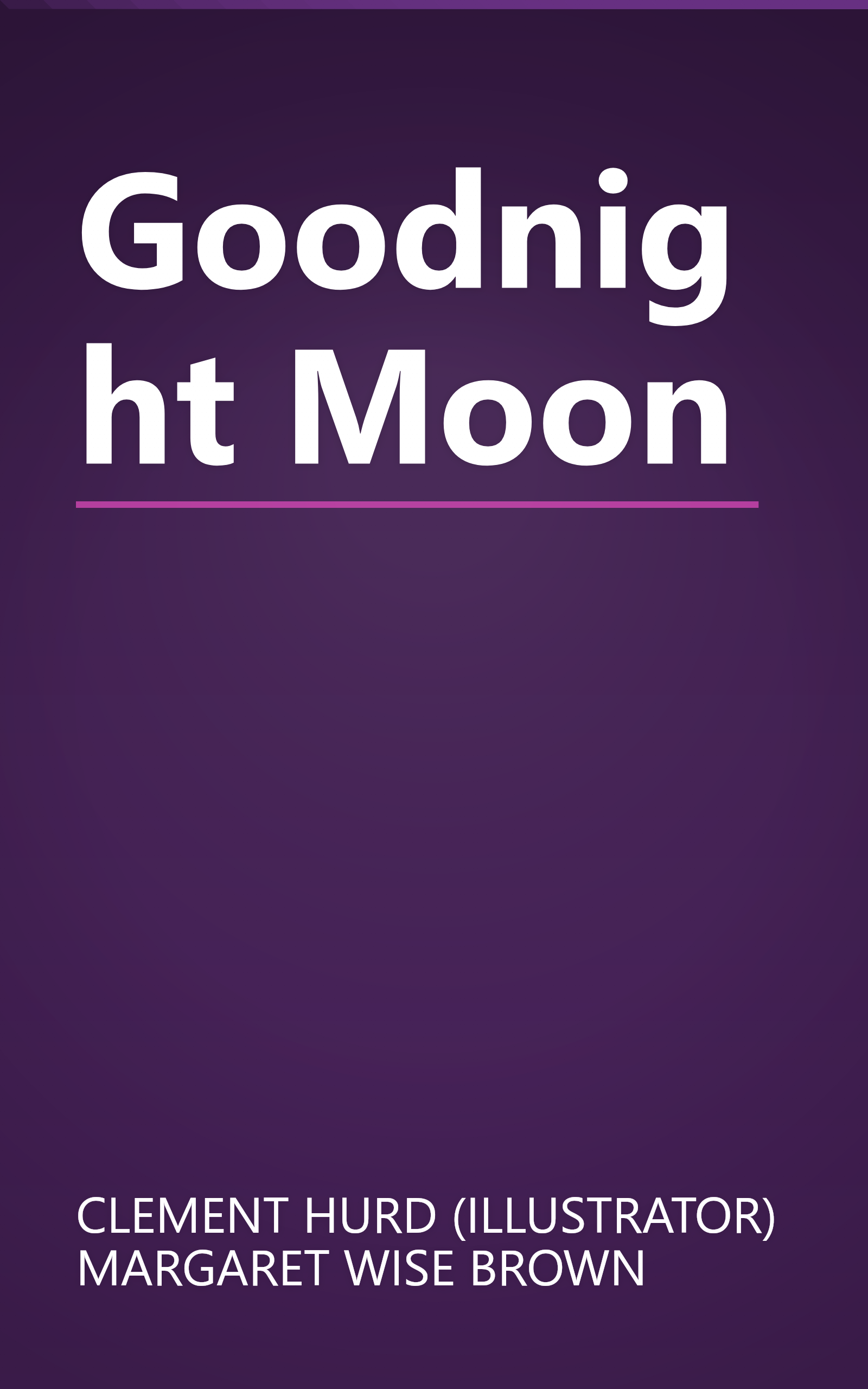 Goodnight Moon book cover