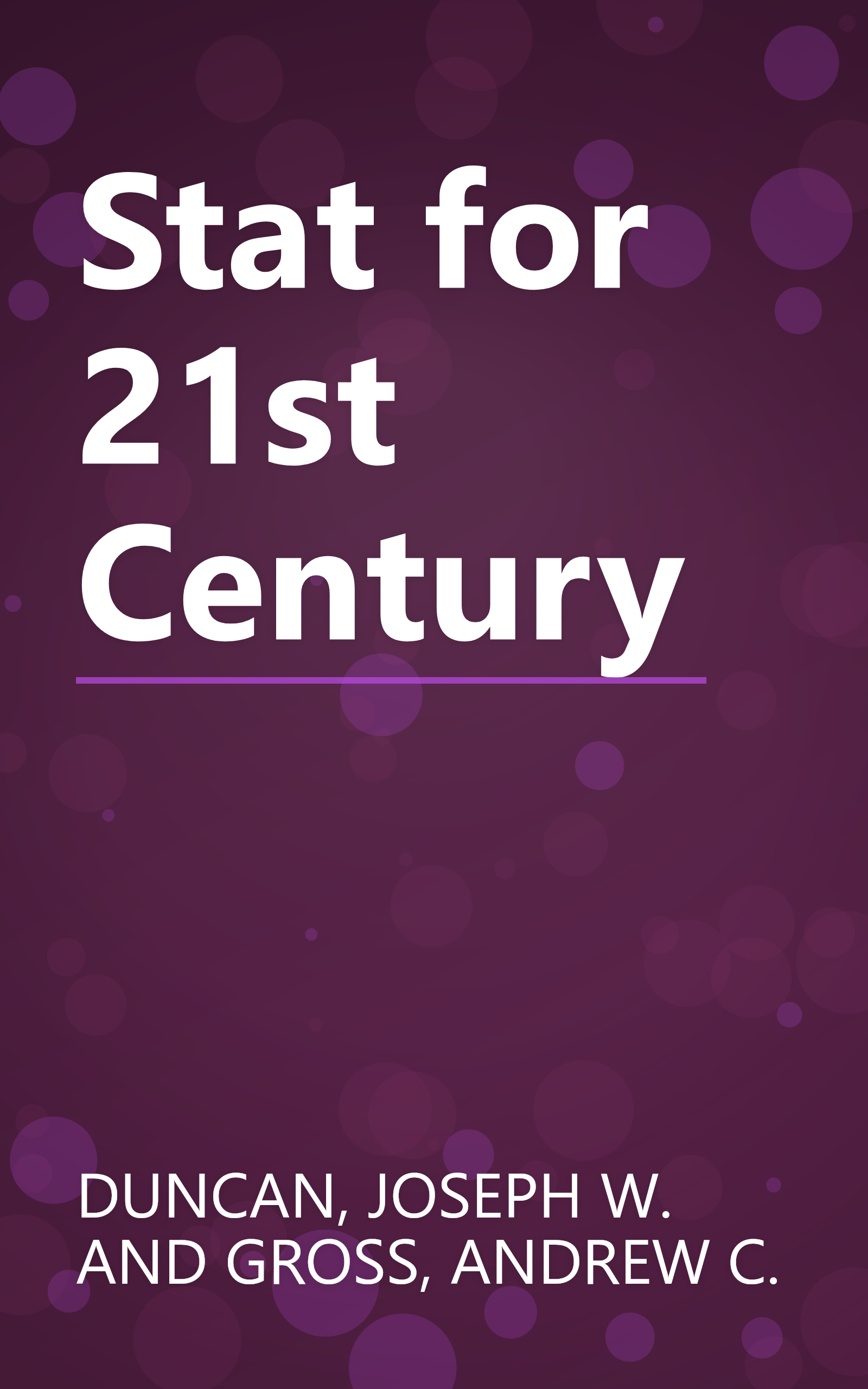 Stat for 21st Century book cover