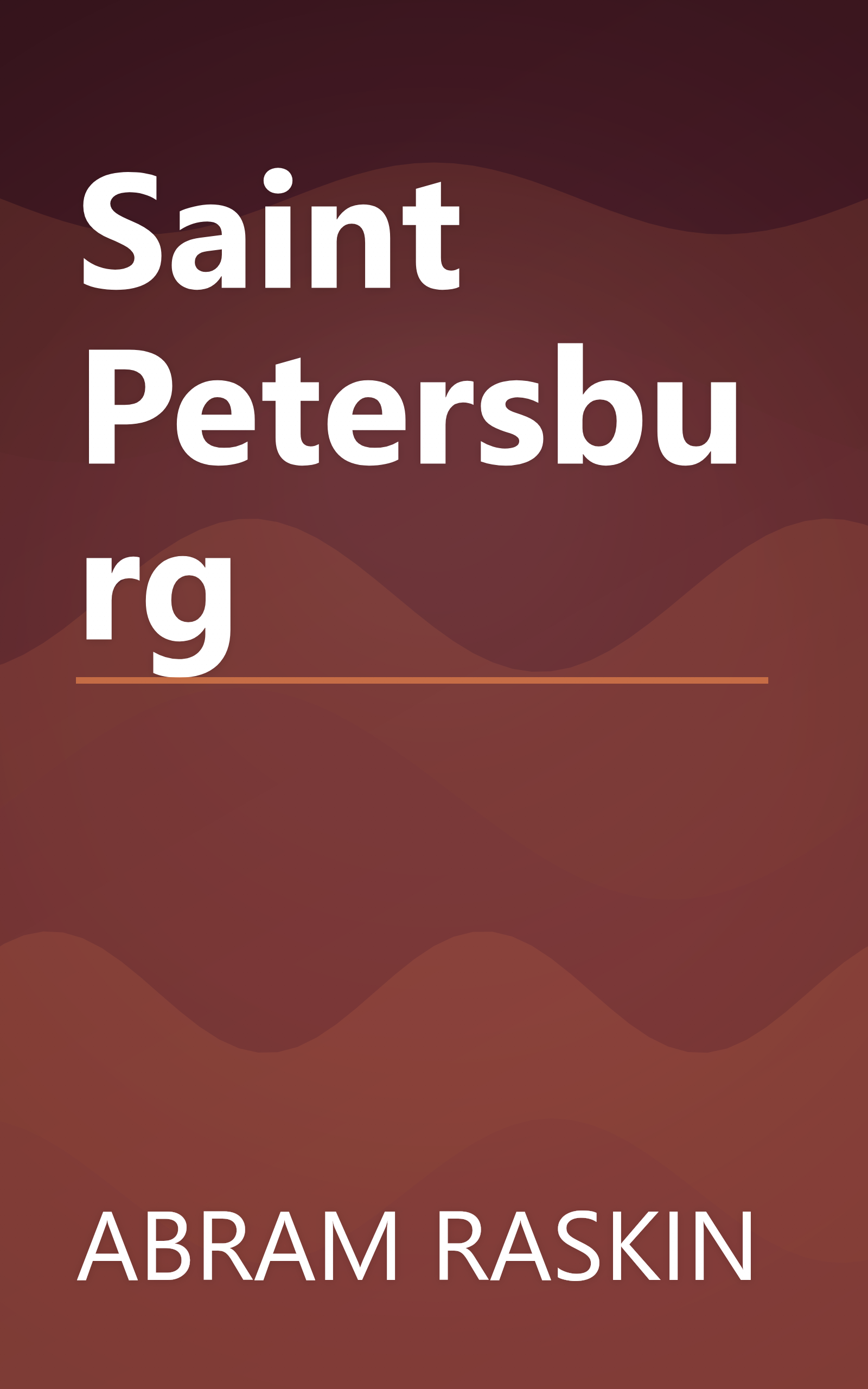 Saint Petersburg book cover