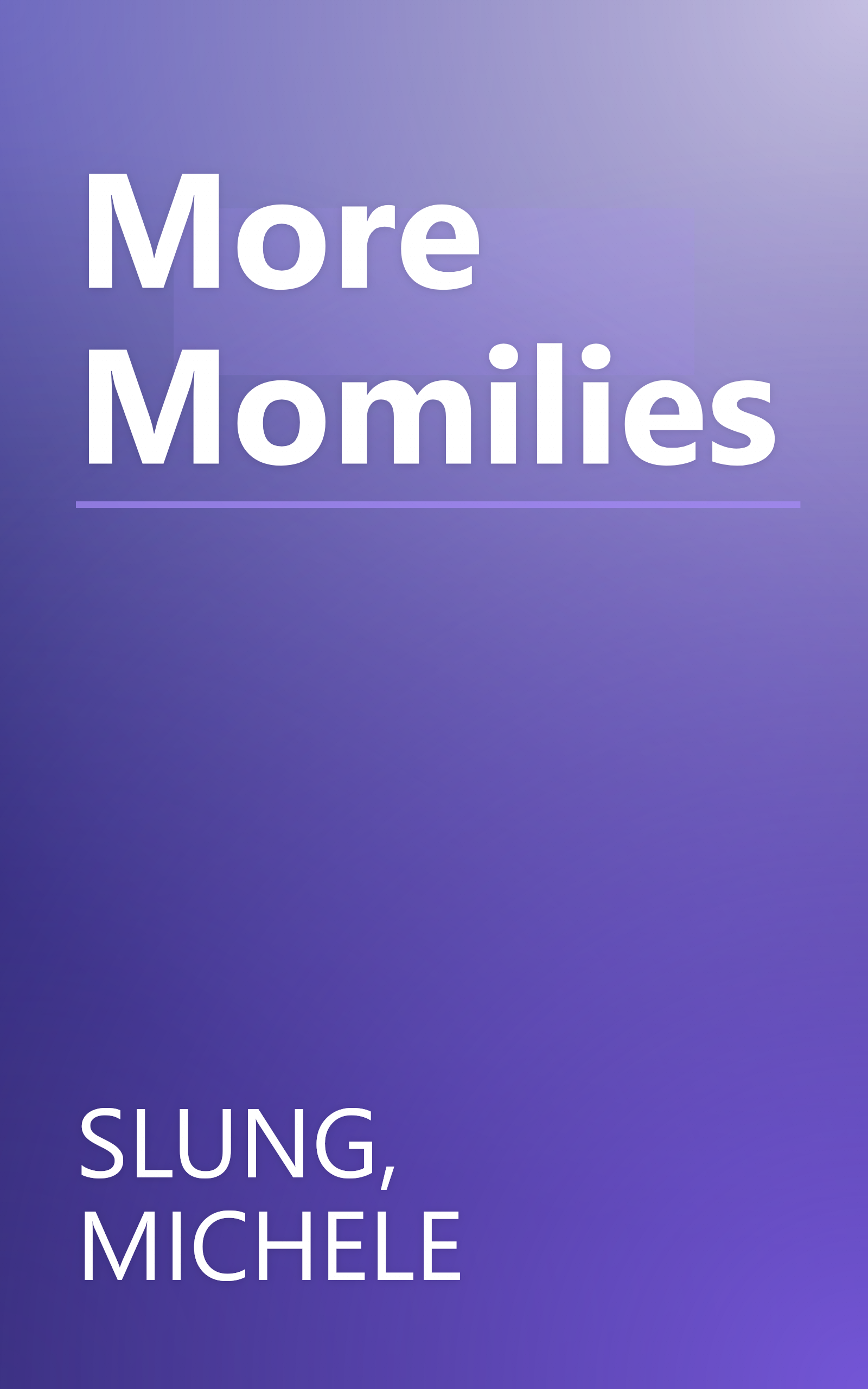 More Momilies book cover
