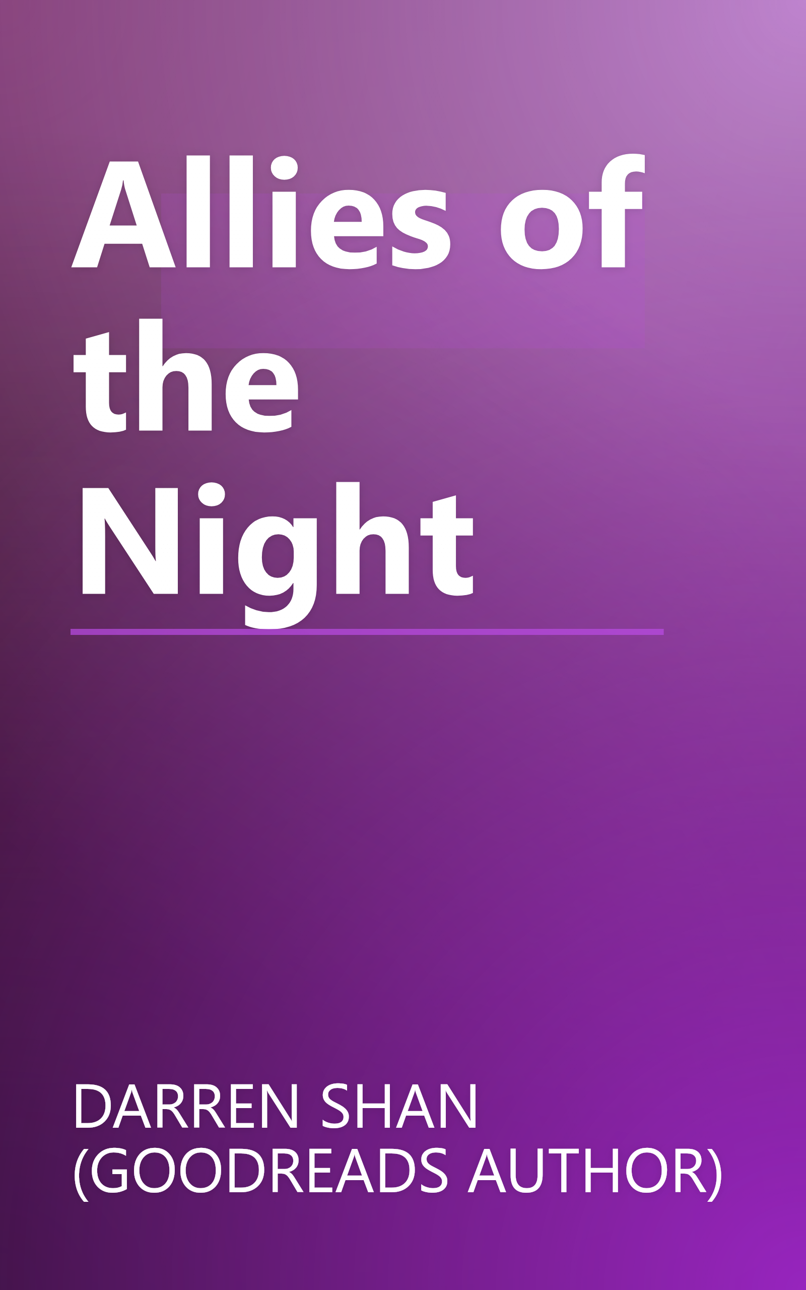 Allies of the Night book cover
