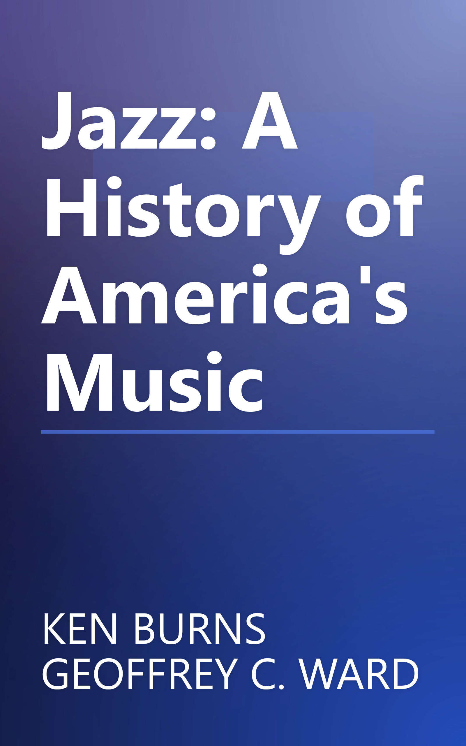 Jazz: A History of America's Music book cover