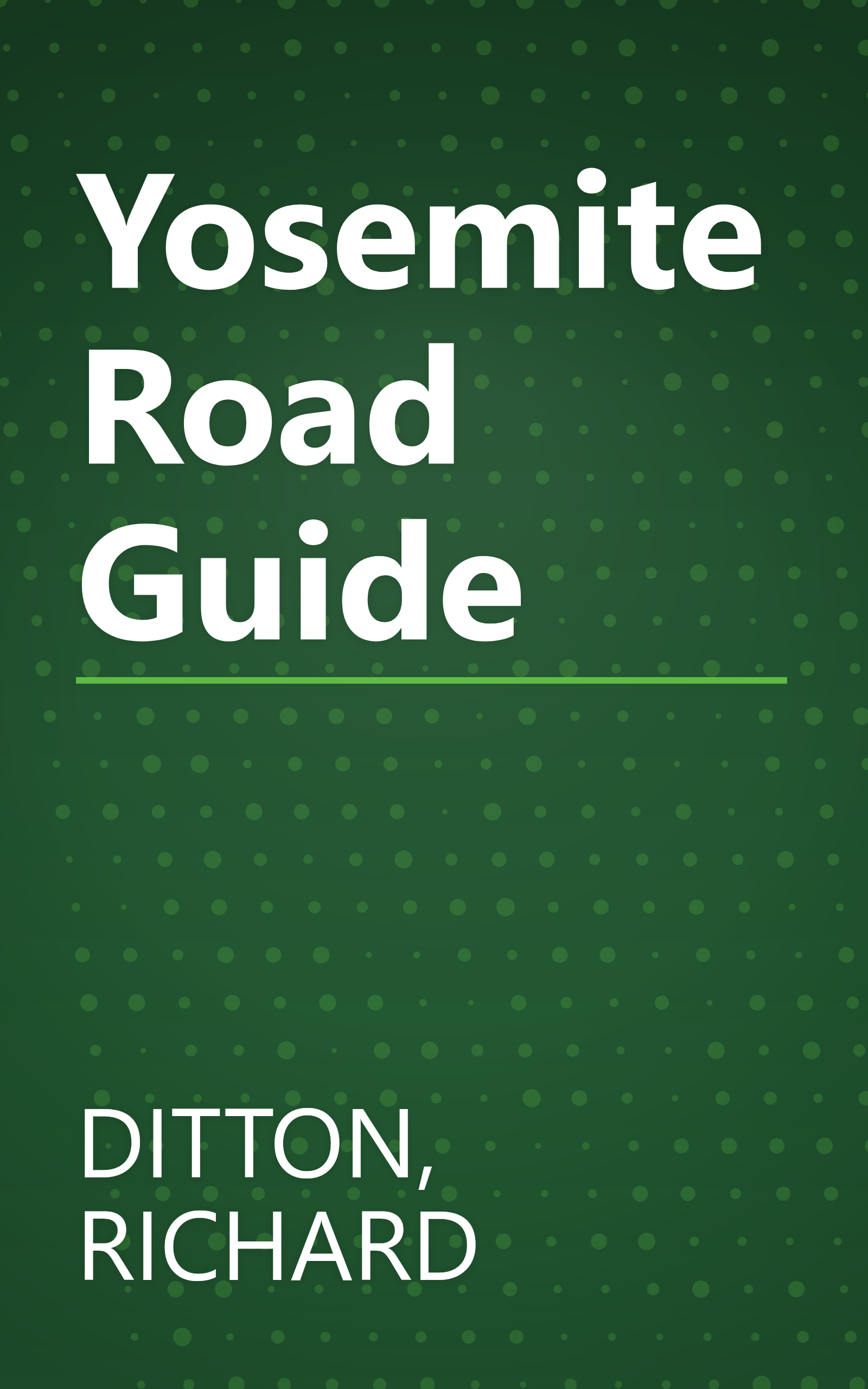 Yosemite Road Guide book cover