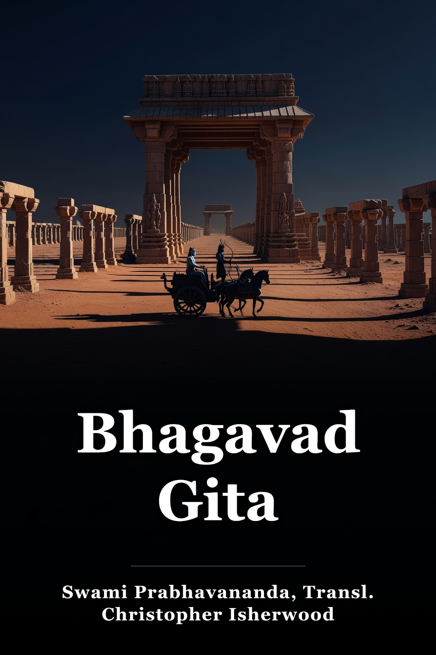 Bhagavad Gita book cover
