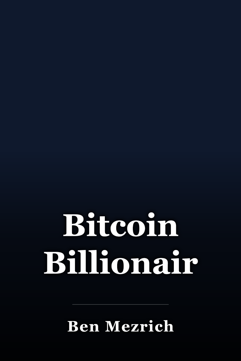 Bitcoin Billionaires book cover