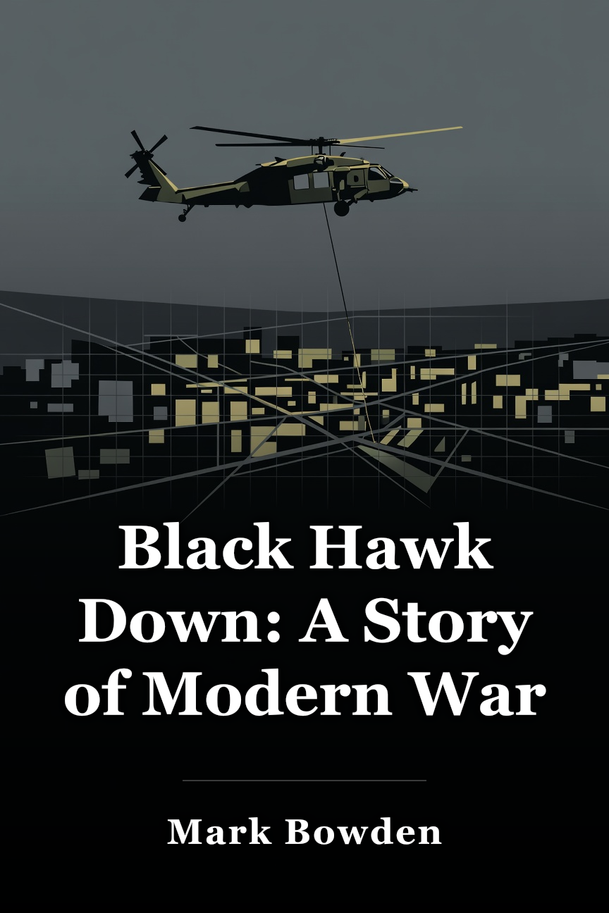Black Hawk Down: A Story of Modern War book cover