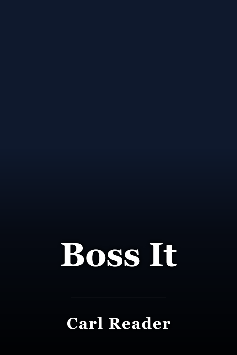 Boss It book cover