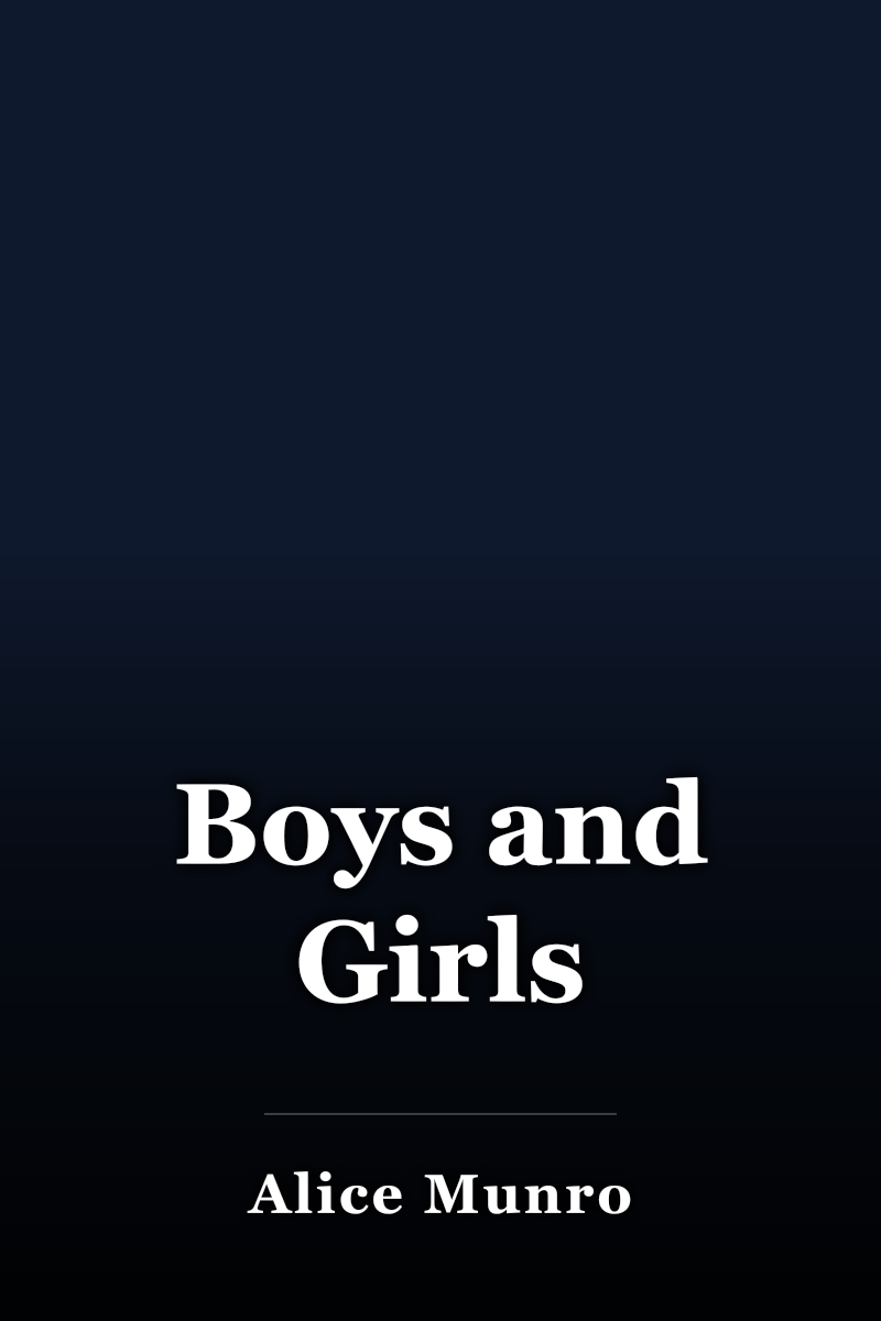 Boys and Girls book cover