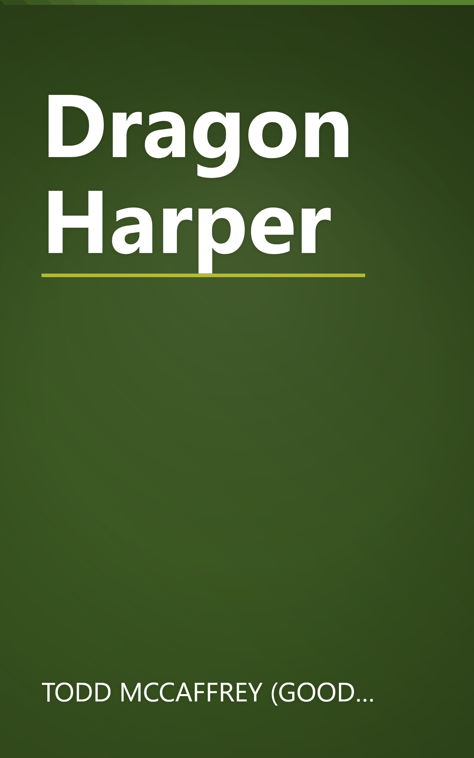 Dragon Harper book cover