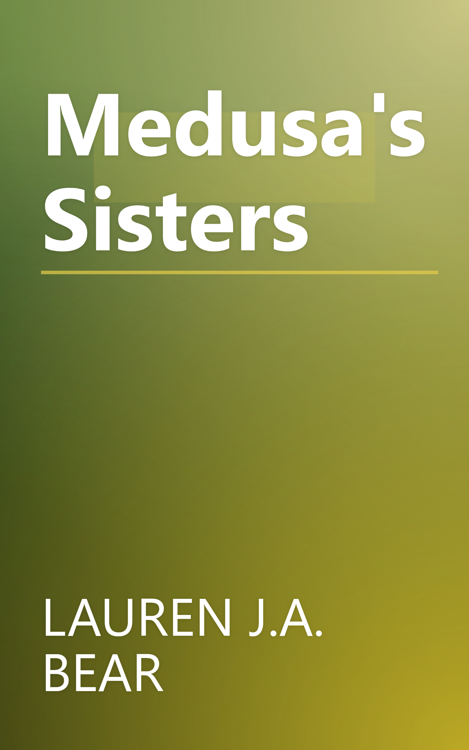 Medusa's Sisters book cover