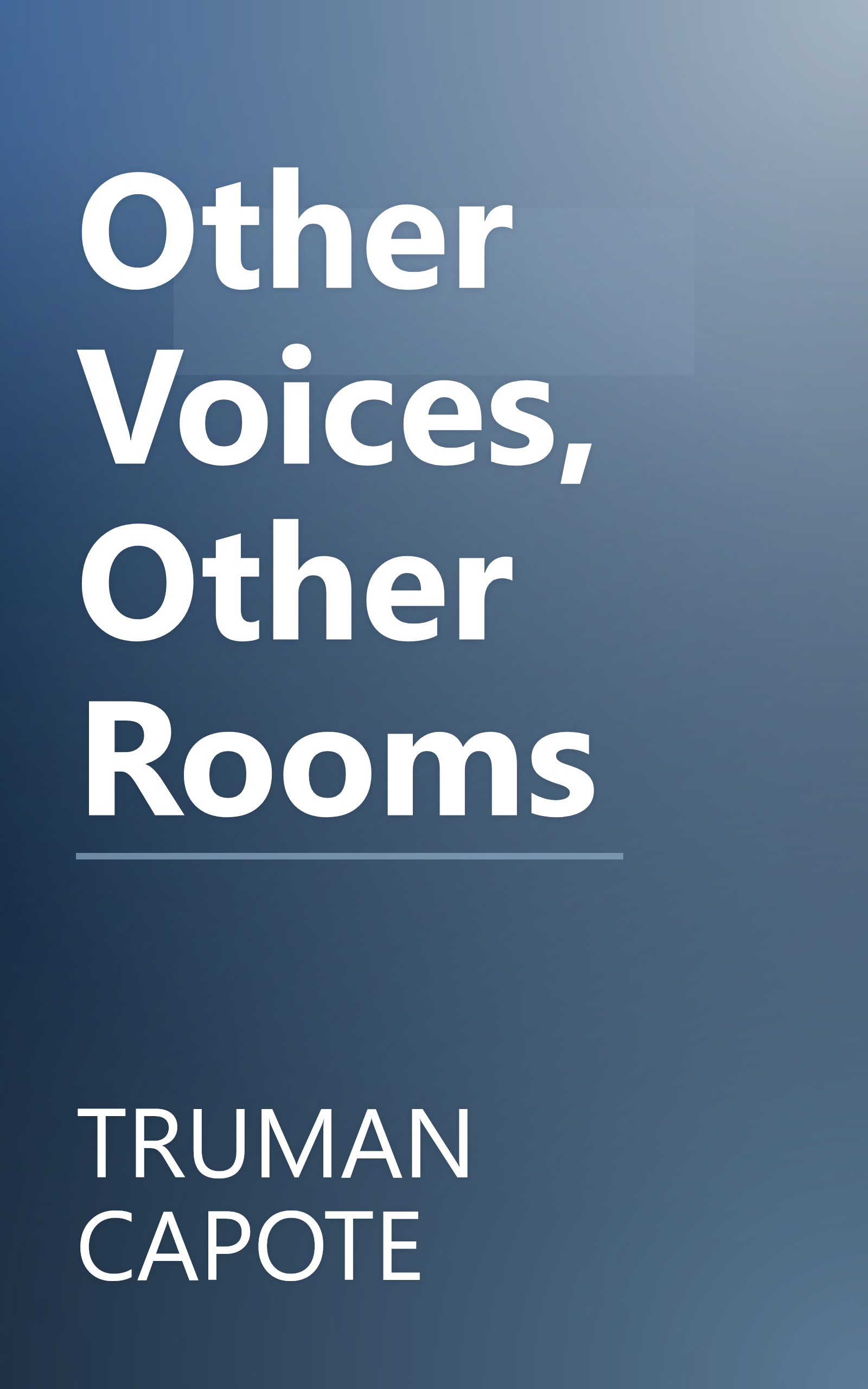 Other Voices, Other Rooms book cover