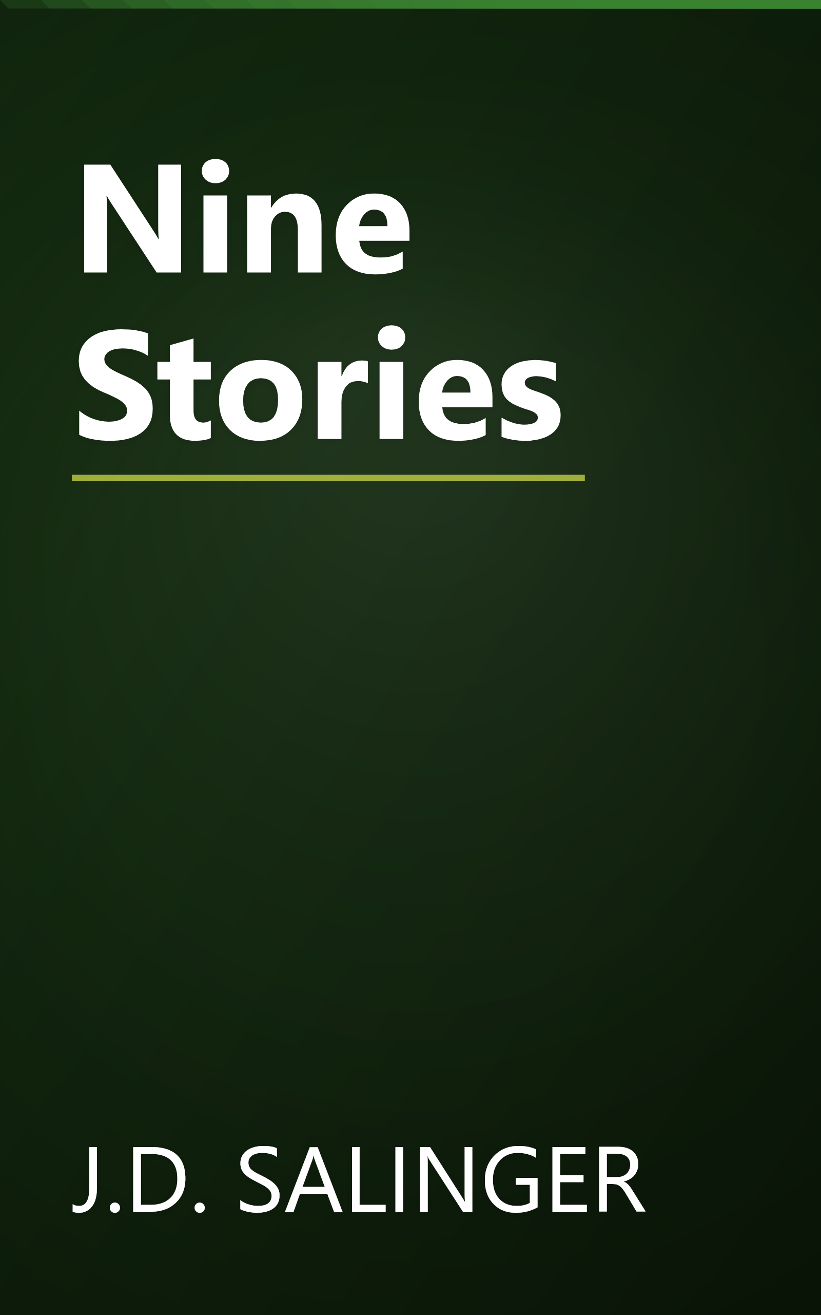 Nine Stories book cover