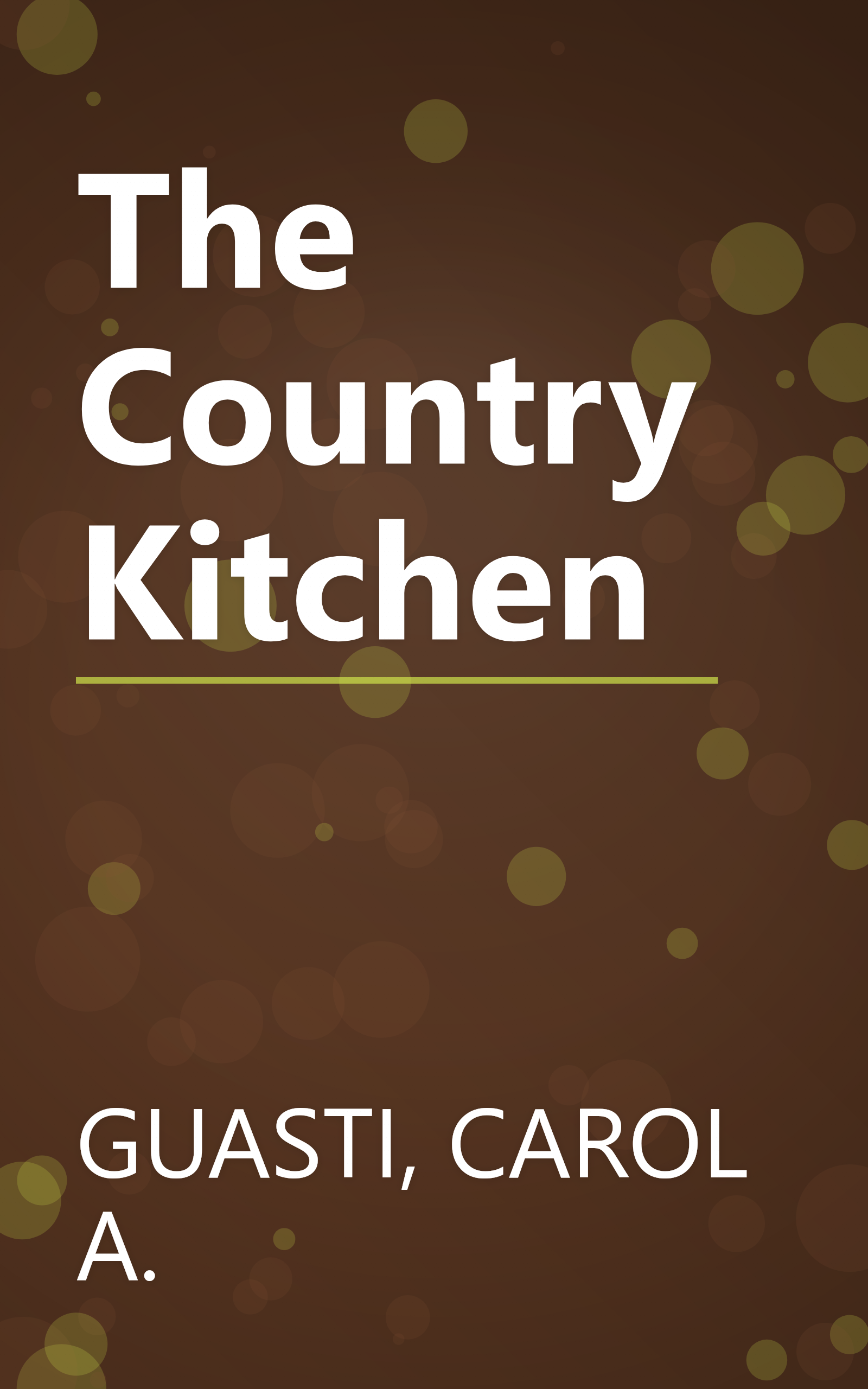 The Country Kitchen book cover