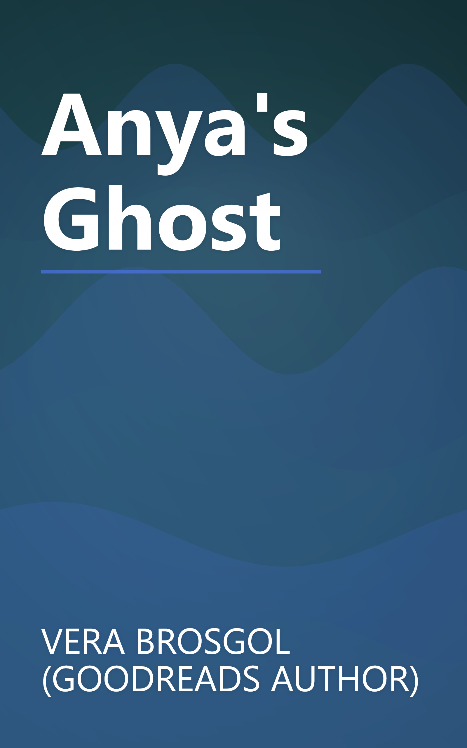 Anya's Ghost book cover