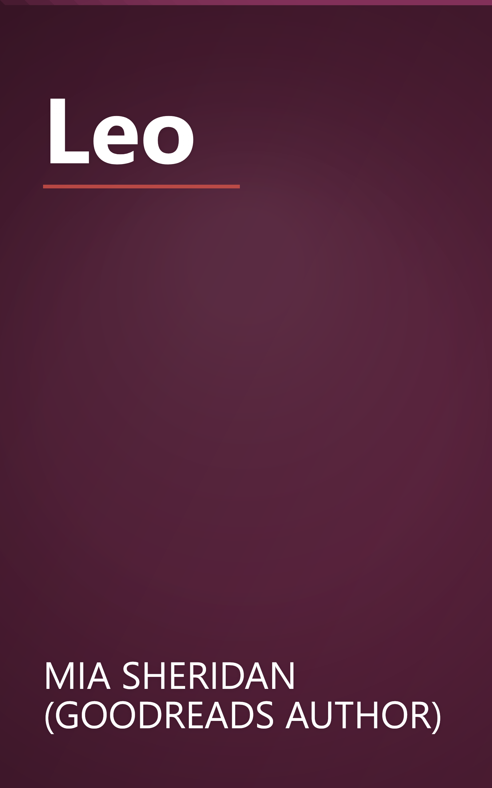 Leo book cover