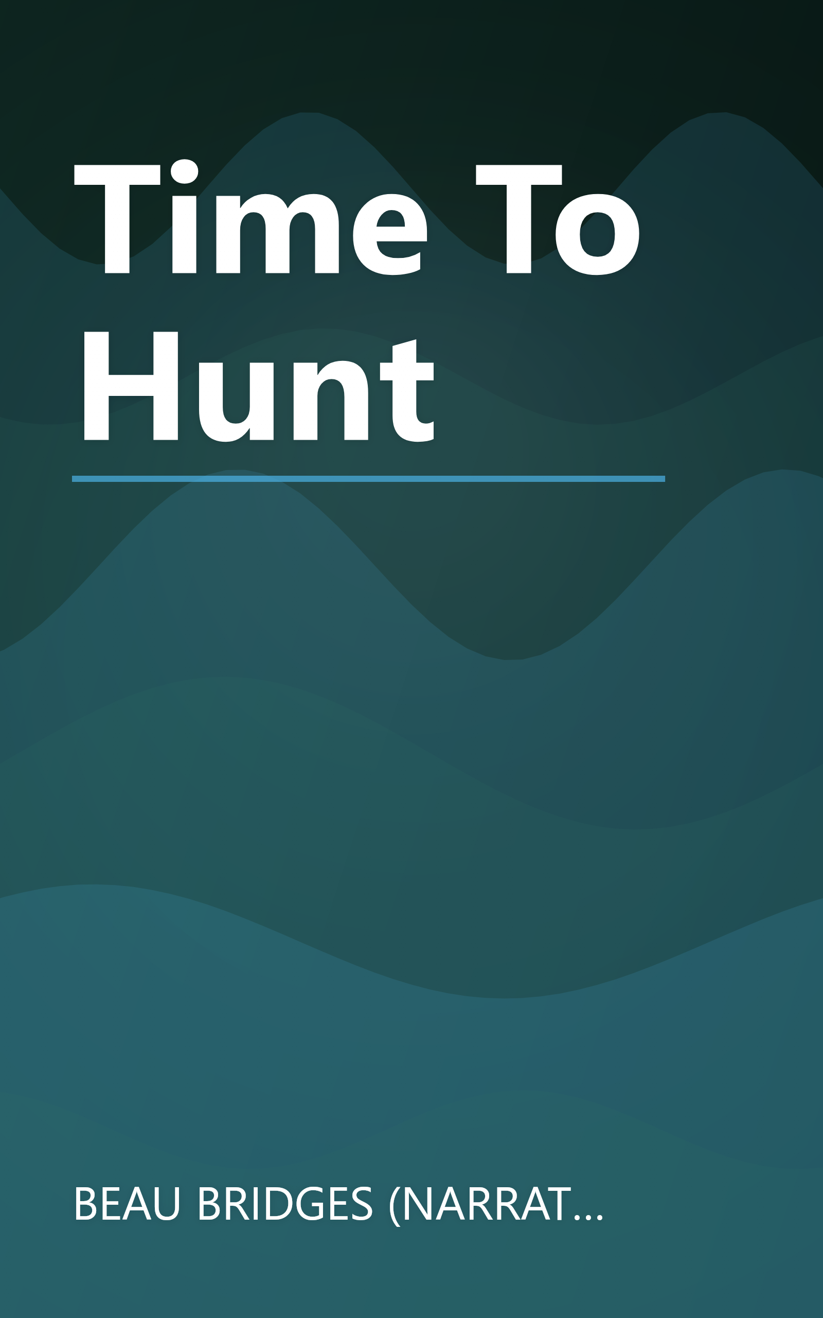 Time To Hunt book cover