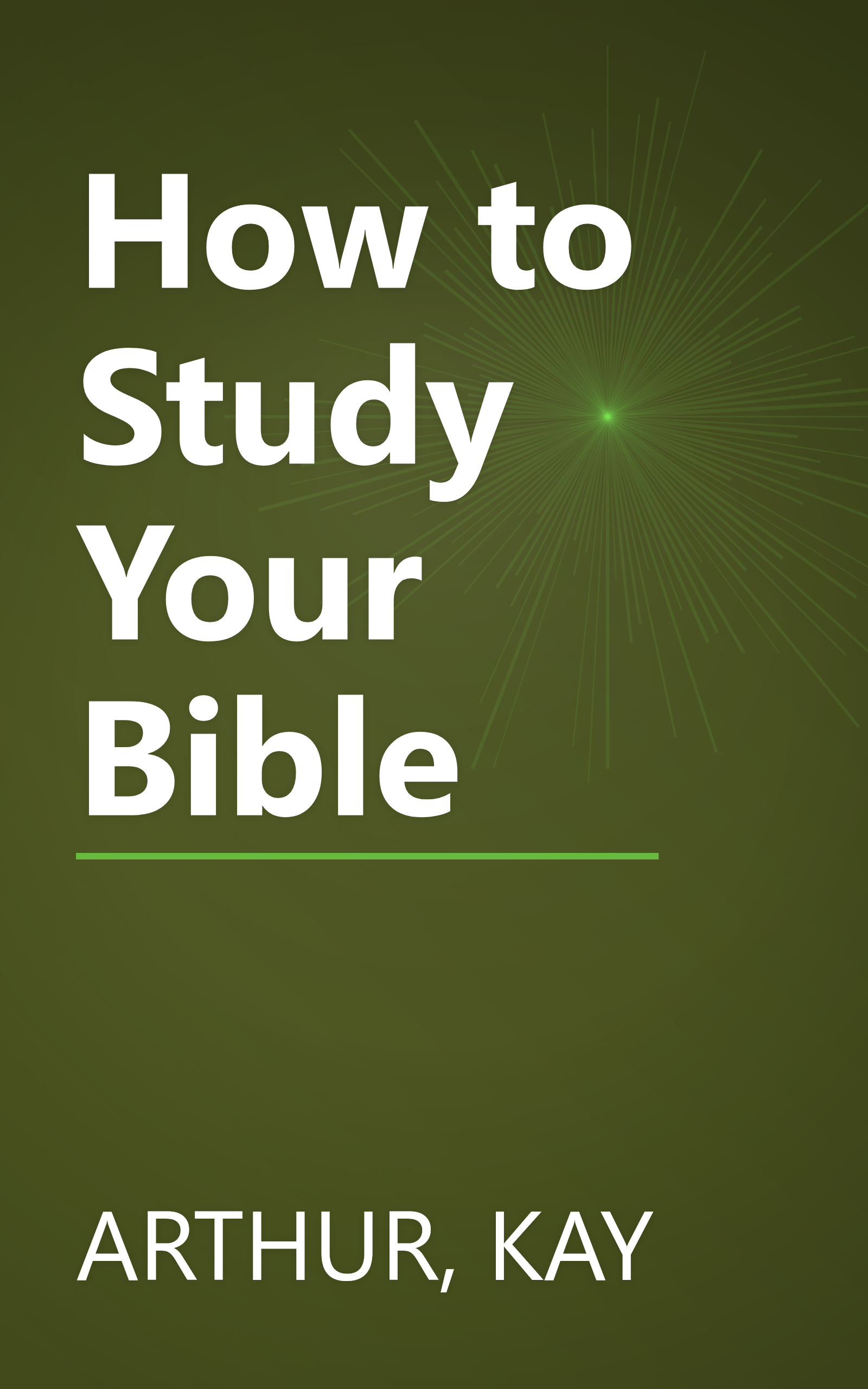How to Study Your Bible book cover