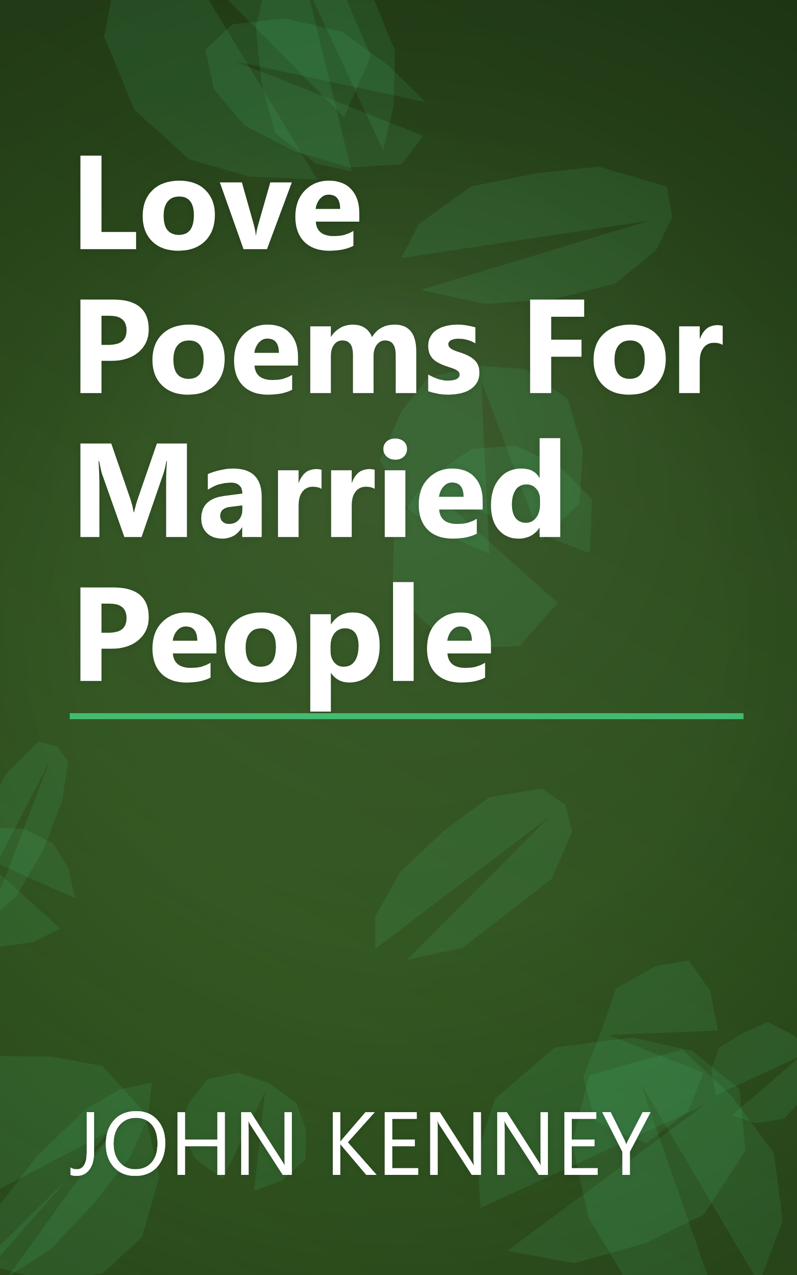 Love Poems For Married People book cover