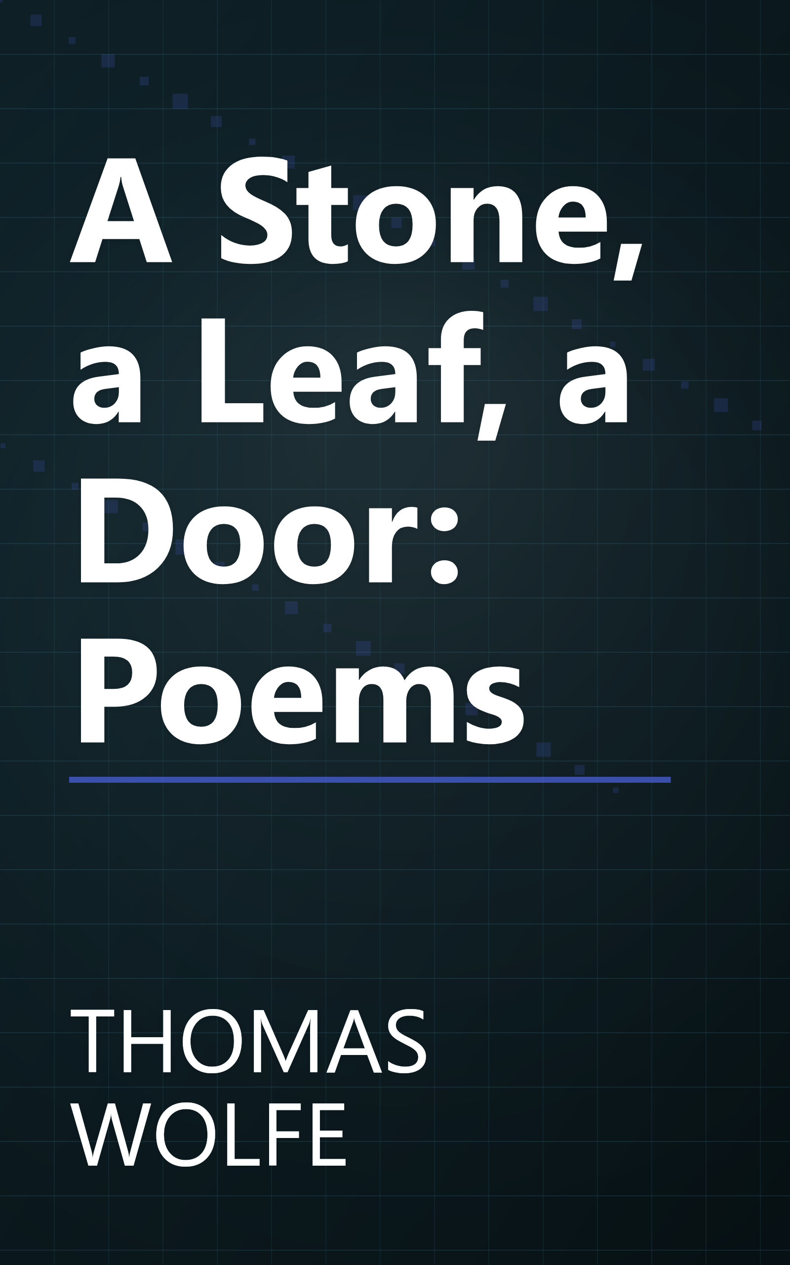A Stone, a Leaf, a Door: Poems book cover