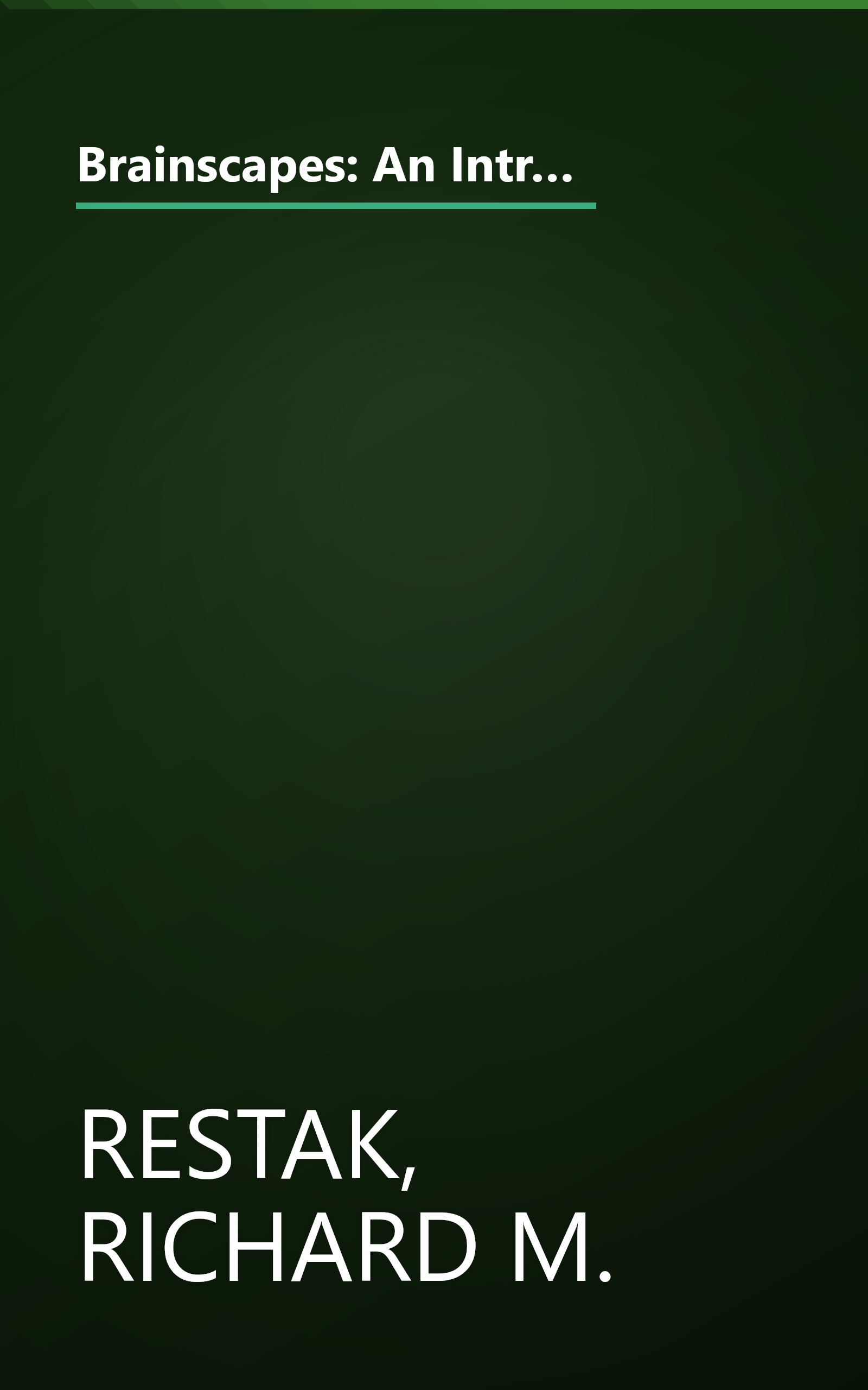 Brainscapes: An Introduction to What Neuroscience Has Learned About the Structure, Function, and Abilities of theBrain (Discover Book) book cover