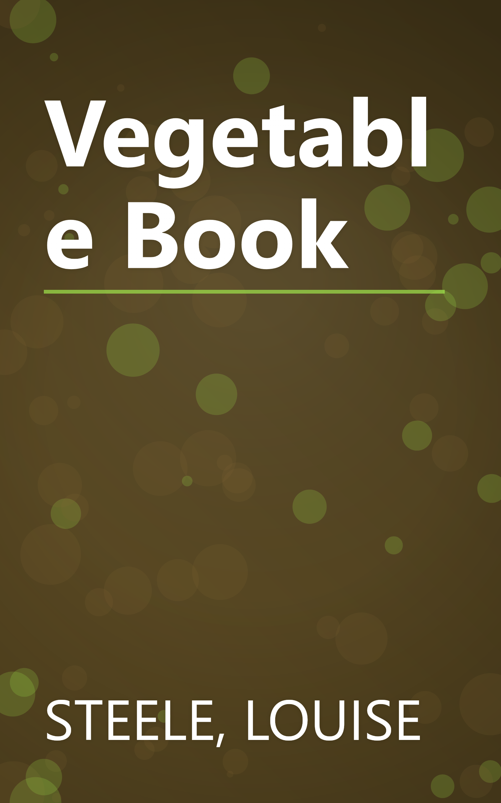 Vegetable Book book cover